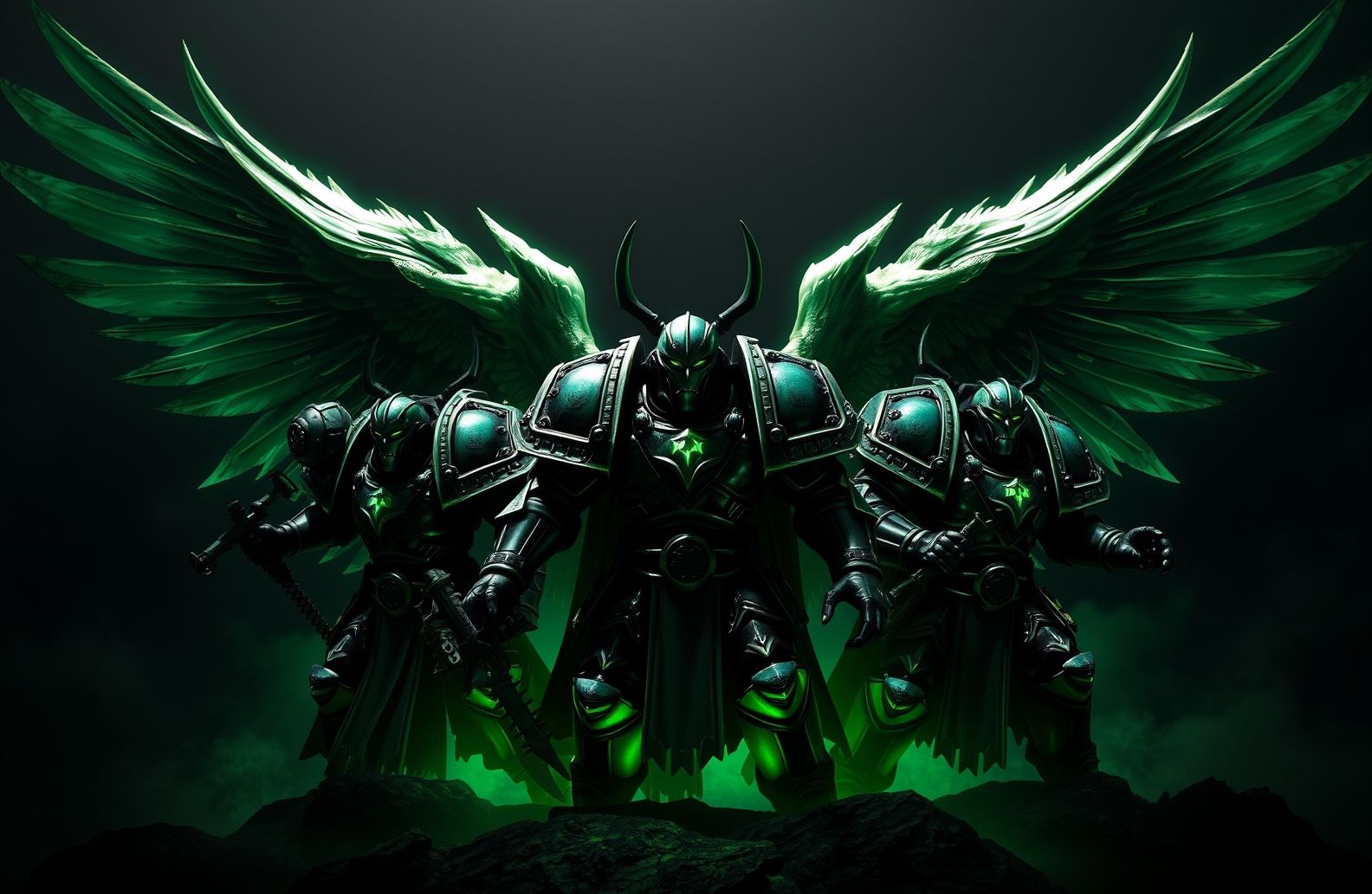 🔥 Free Download Dark Angels 40k Wallpaper by @satkins | WallpaperSafari