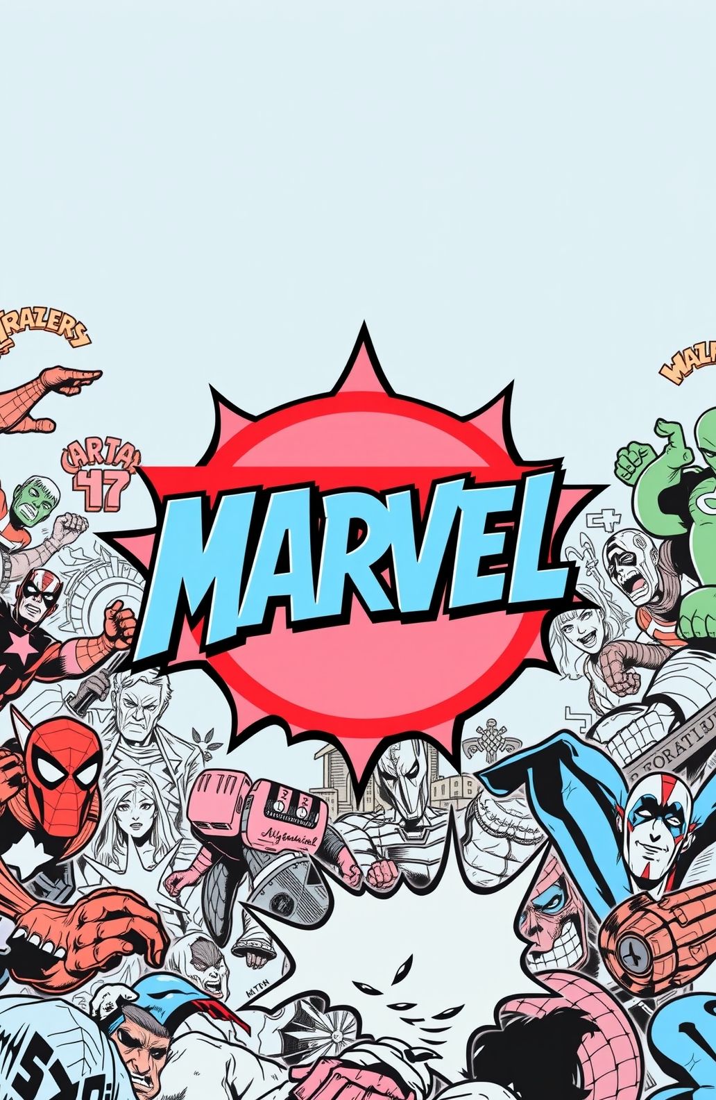 🔥 Free Download Marvel Logo Wallpaper by @wchan28 | WallpaperSafari