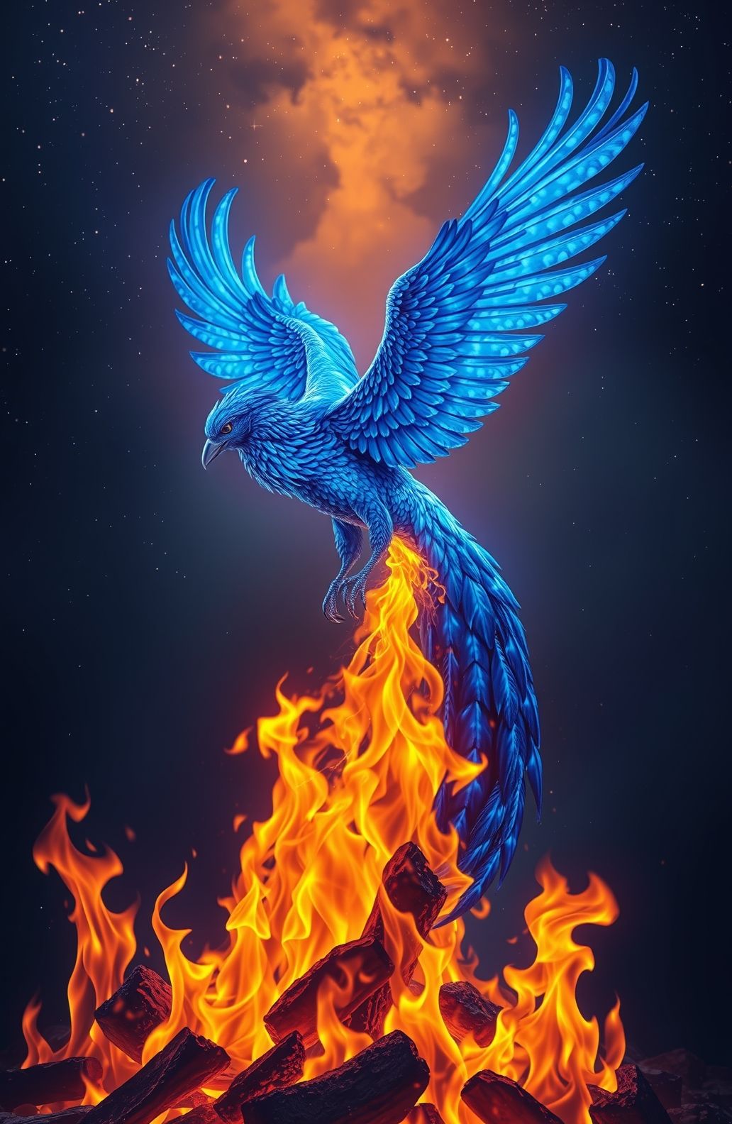 🔥 Free Download Blue Phoenix Bird Wallpaper Image High Quality Pictures ...