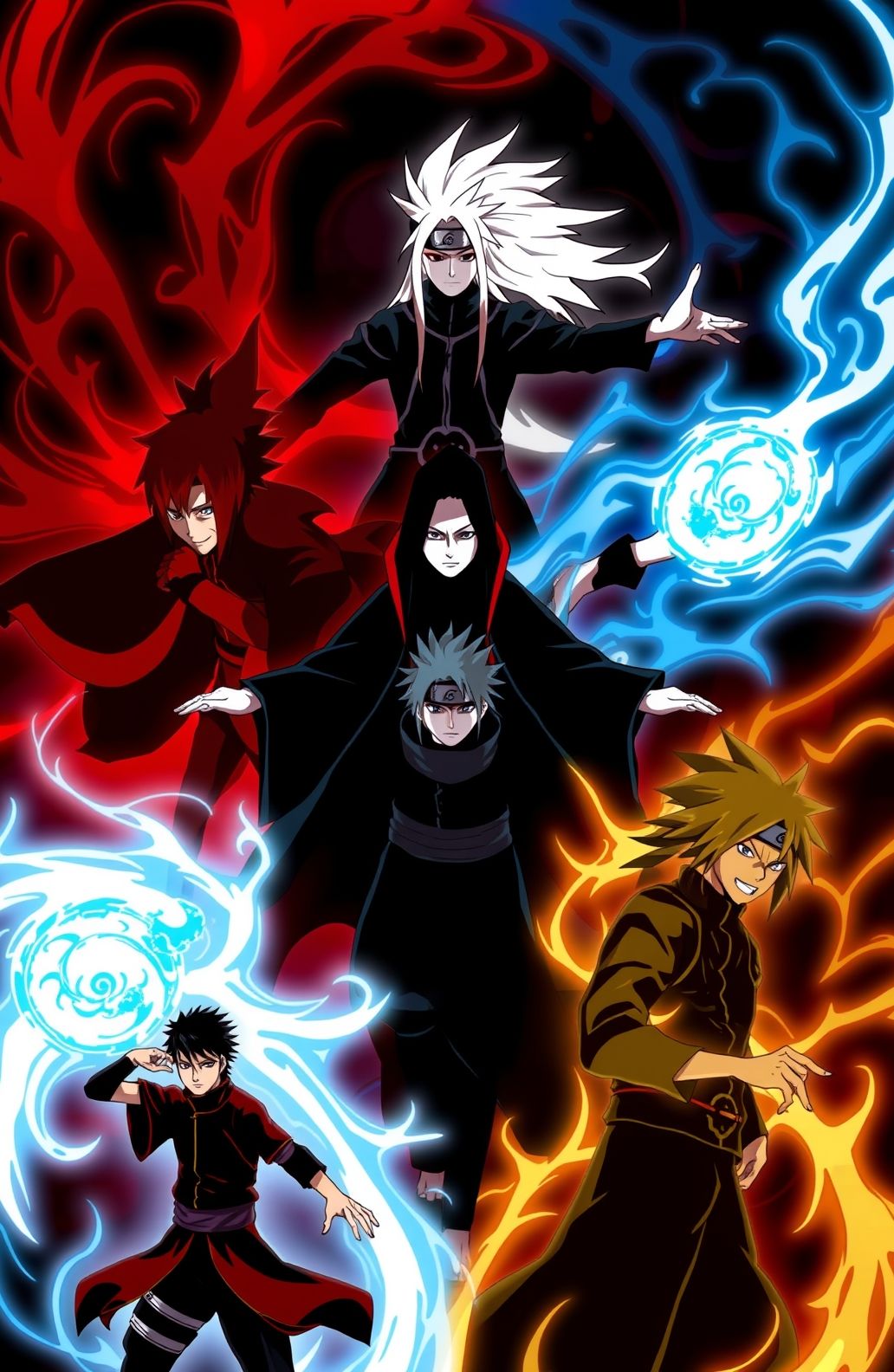 🔥 Free Download Six Paths Of Pain Wallpaper by @aaronm51 | WallpaperSafari