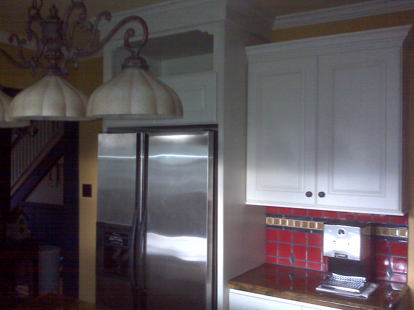 Sherwin Williams Wallpaper Kitchen Our Kitchen's New Gray Cabinets Are