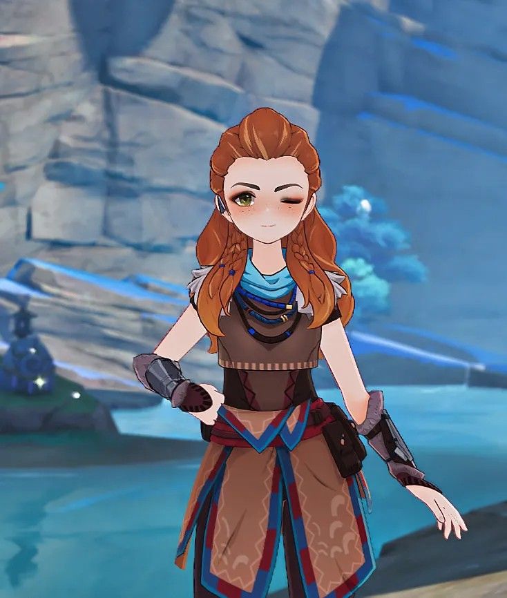 🔥 [30+] Aloy Genshin Impact Wallpapers | WallpaperSafari