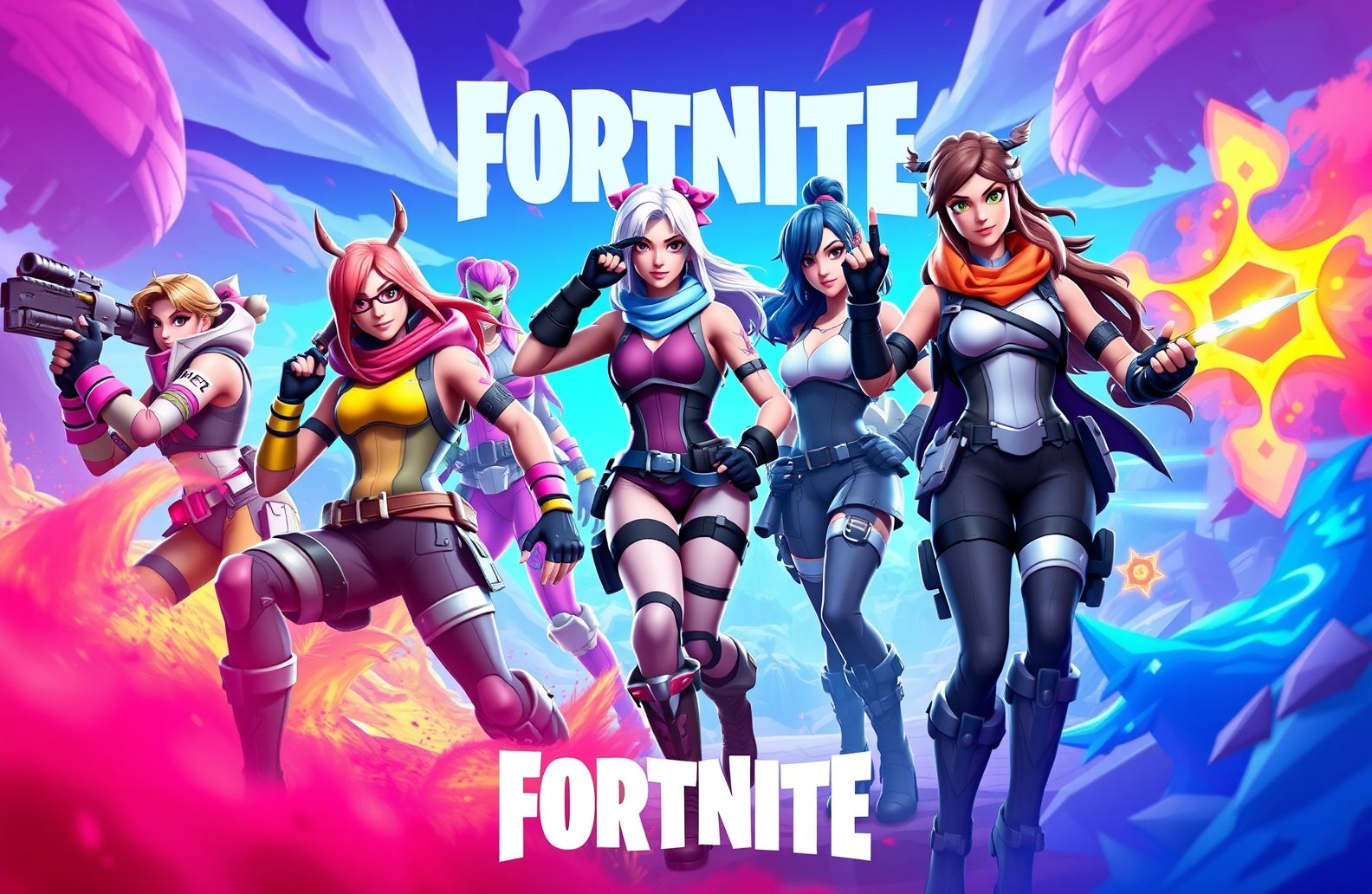 🔥 [30+] Fortnite Girls Wallpapers | WallpaperSafari