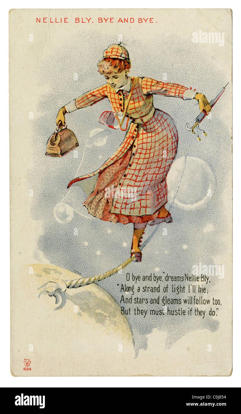 Free download January 25 1890 Nellie Bly Completed Her Record Breaking ...