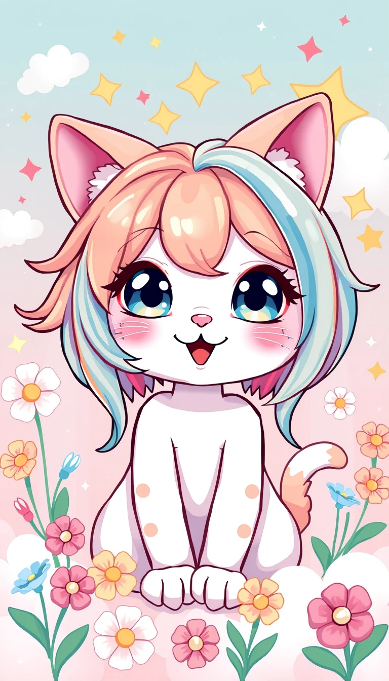 🔥 Free Download Cat Girl Phone Wallpaper by @rcampbell91 | WallpaperSafari