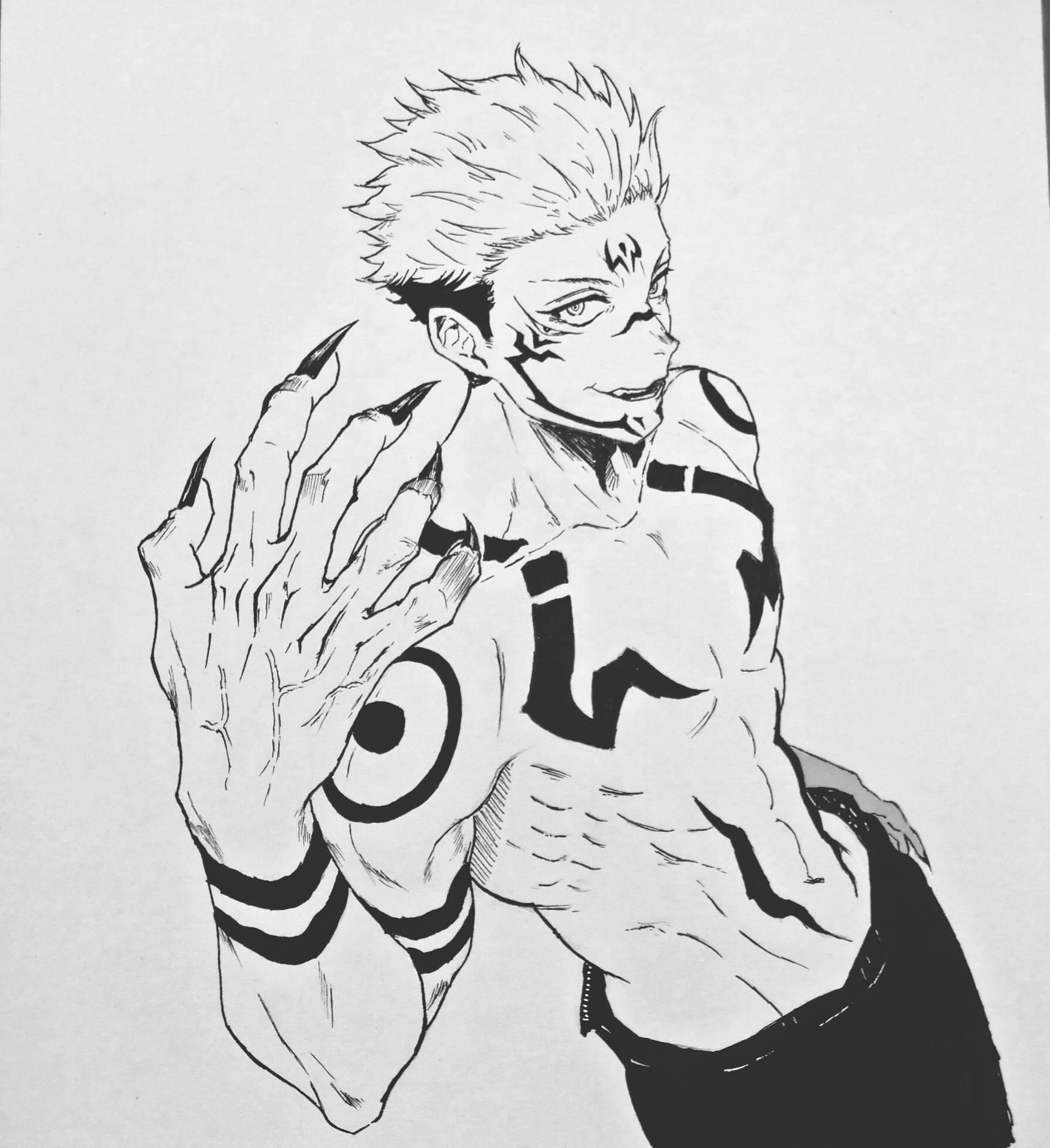 🔥 Free Download Sukuna Jujutsu Kaisen By Koyumyart by @crystalp ...