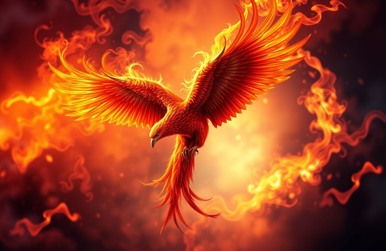 🔥 Free Download Phoenix Bird Hd Wallpaper by @sharonadams | WallpaperSafari