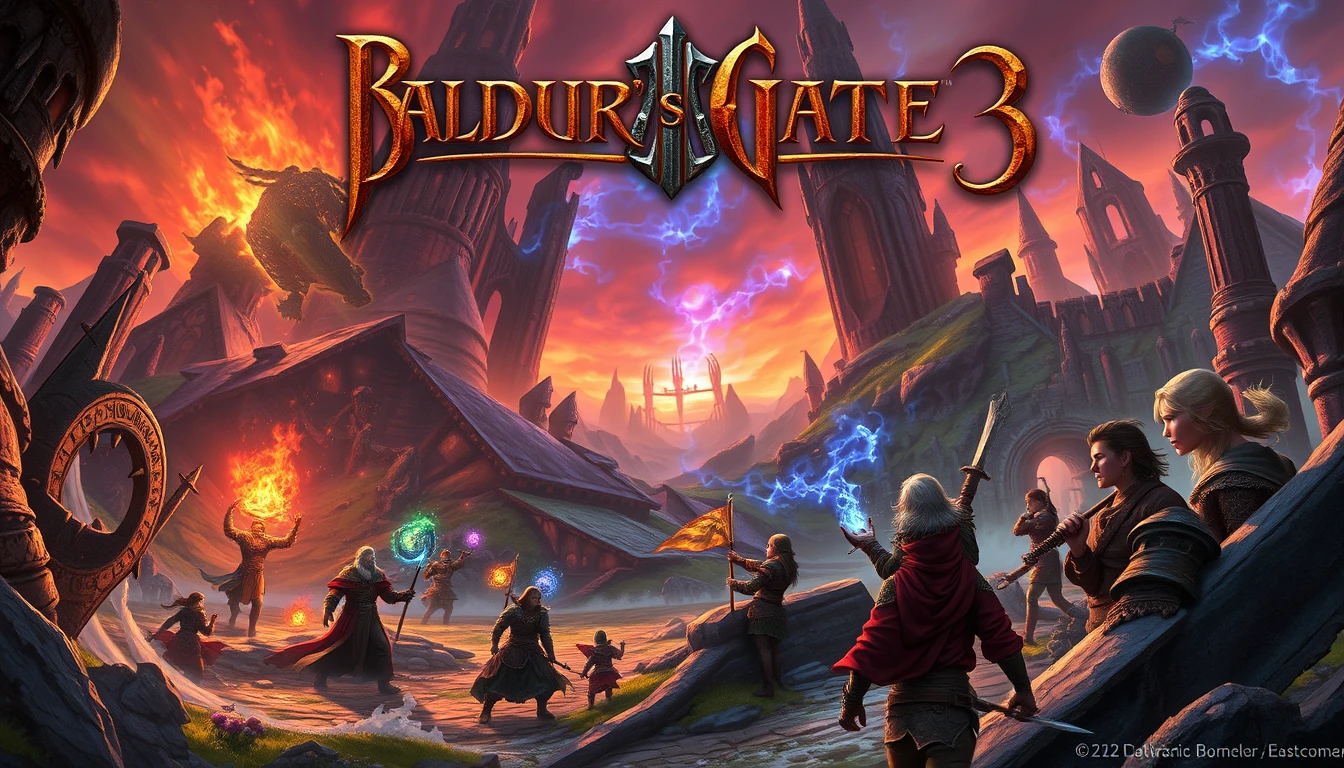 🔥 [70+] Baldur's Gate 3 Wallpapers | WallpaperSafari