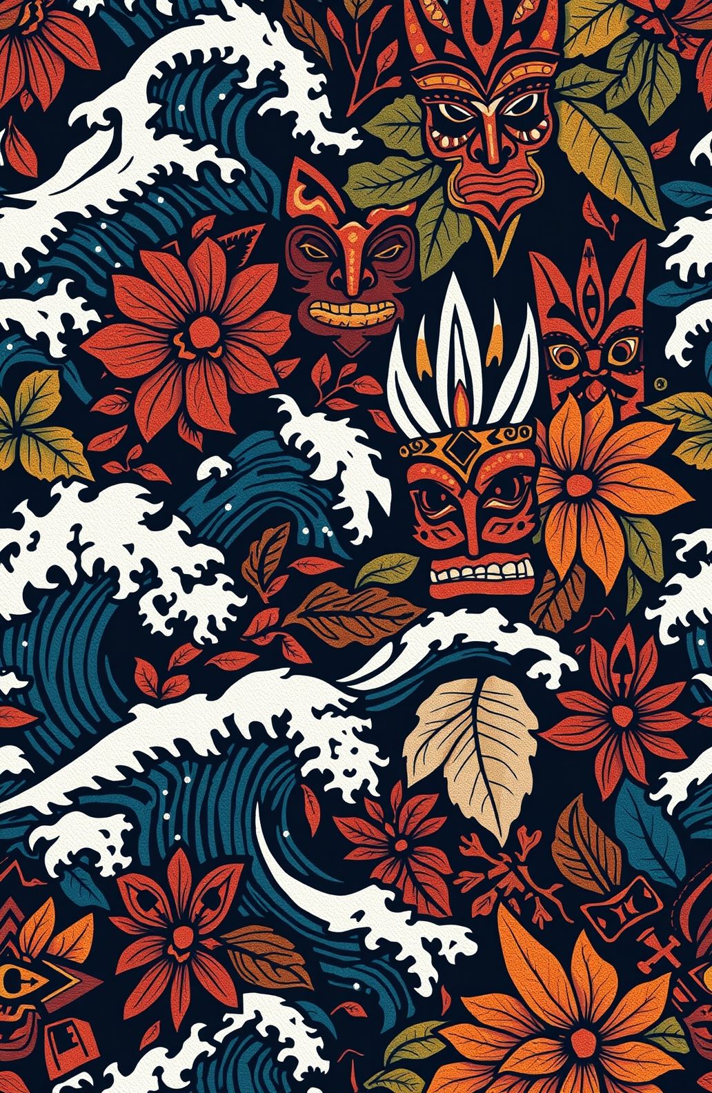 🔥 Free Download Polynesian Tribal Wallpaper by @roberthayes ...
