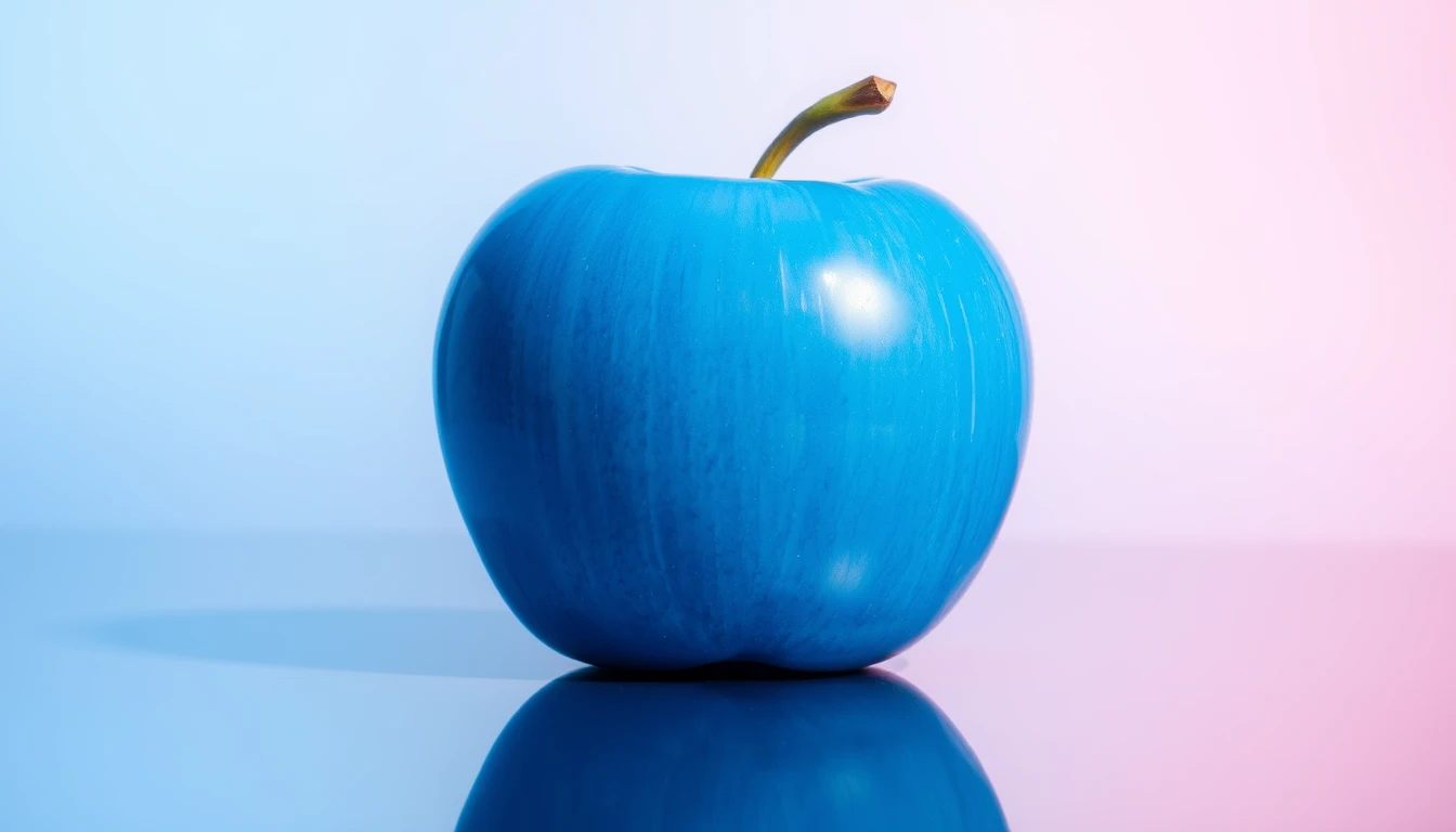 🔥 Free Download Blue Apple Wallpaper by @drobinson | WallpaperSafari