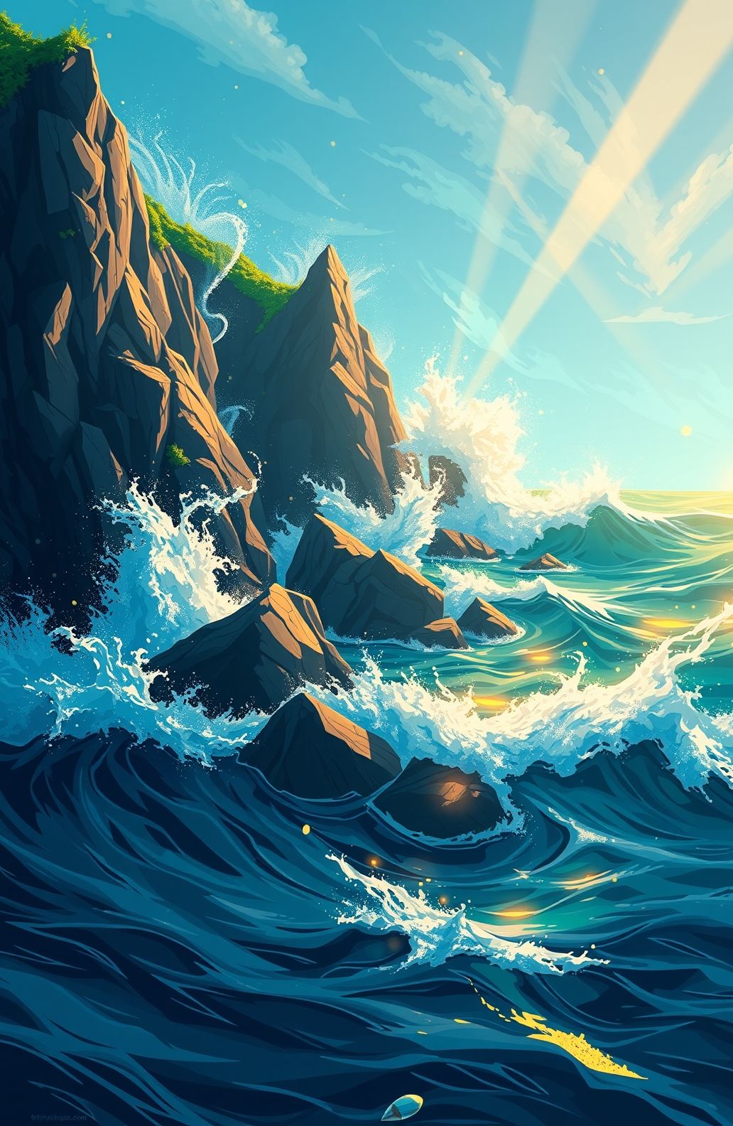 🔥 Free Download Stone Ocean Wallpaper by @joyshaw | WallpaperSafari