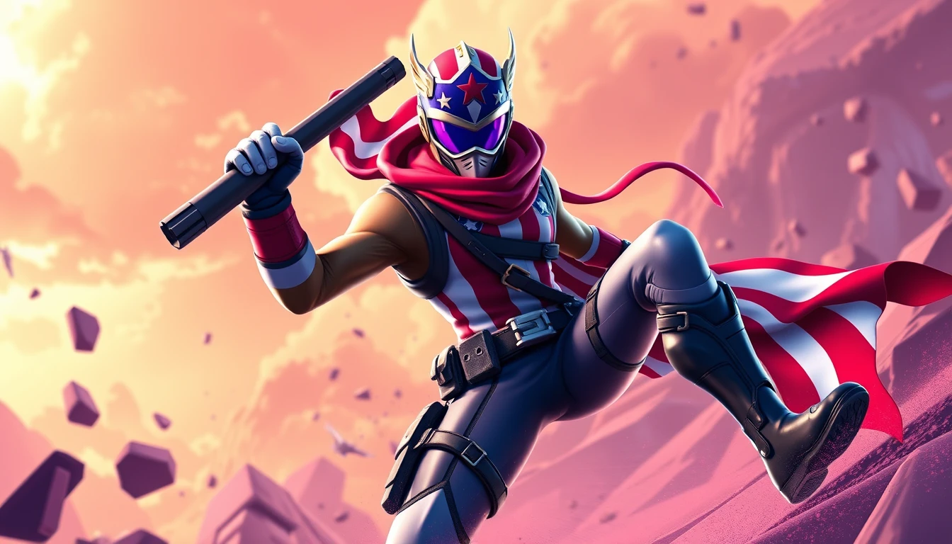 🔥 Free Download Star Spangled Ranger Fortnite Wallpaper by @state31 ...