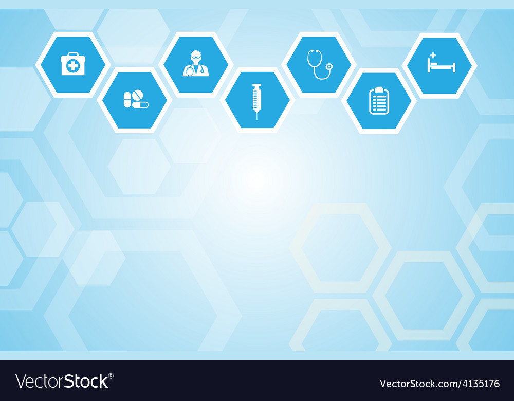 Free download Abstract Medical Background With Flat Icons And Symbols ...
