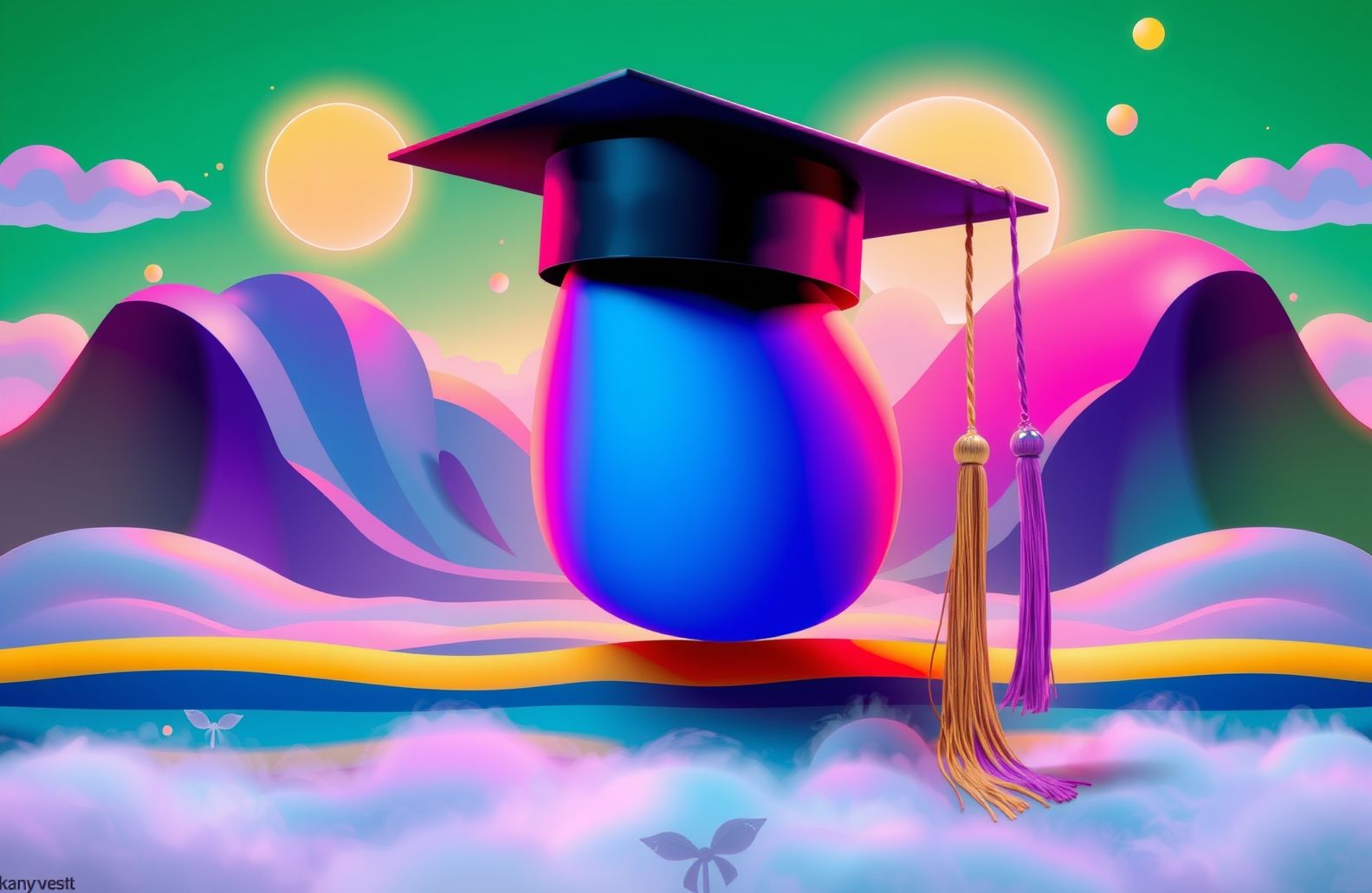 🔥 Free Download Kanye West Graduation Wallpaper by @johnathang ...