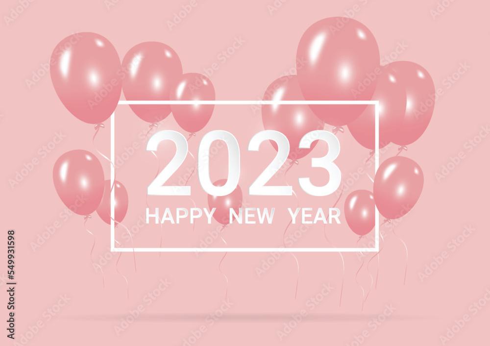 [24+] New Year 2023 Pink Wallpapers | WallpaperSafari