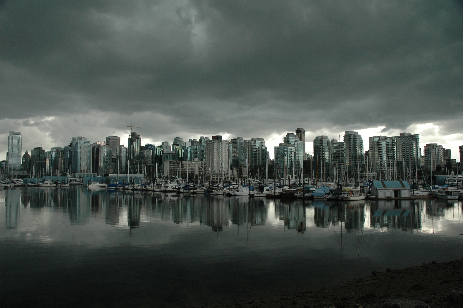 🔥 Free Download Vancouver Skyline By Jonathon Strack Desktop Wallpaper ...