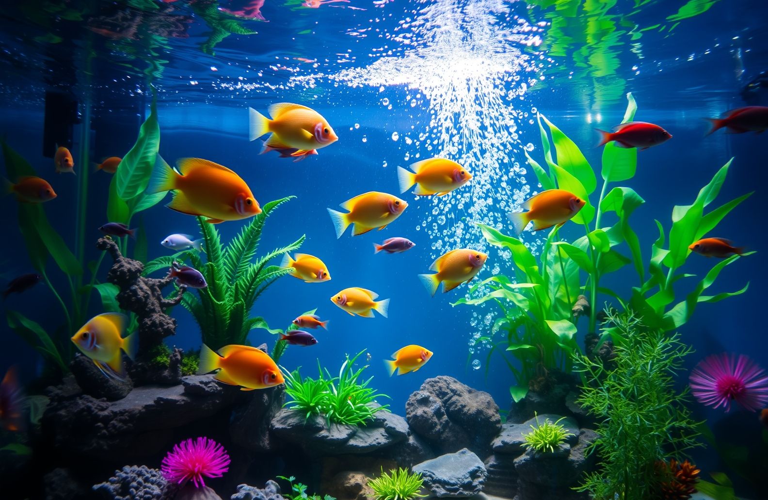 🔥 Free Download Fish Tank Wallpaper Screensavers by @heidim96 ...