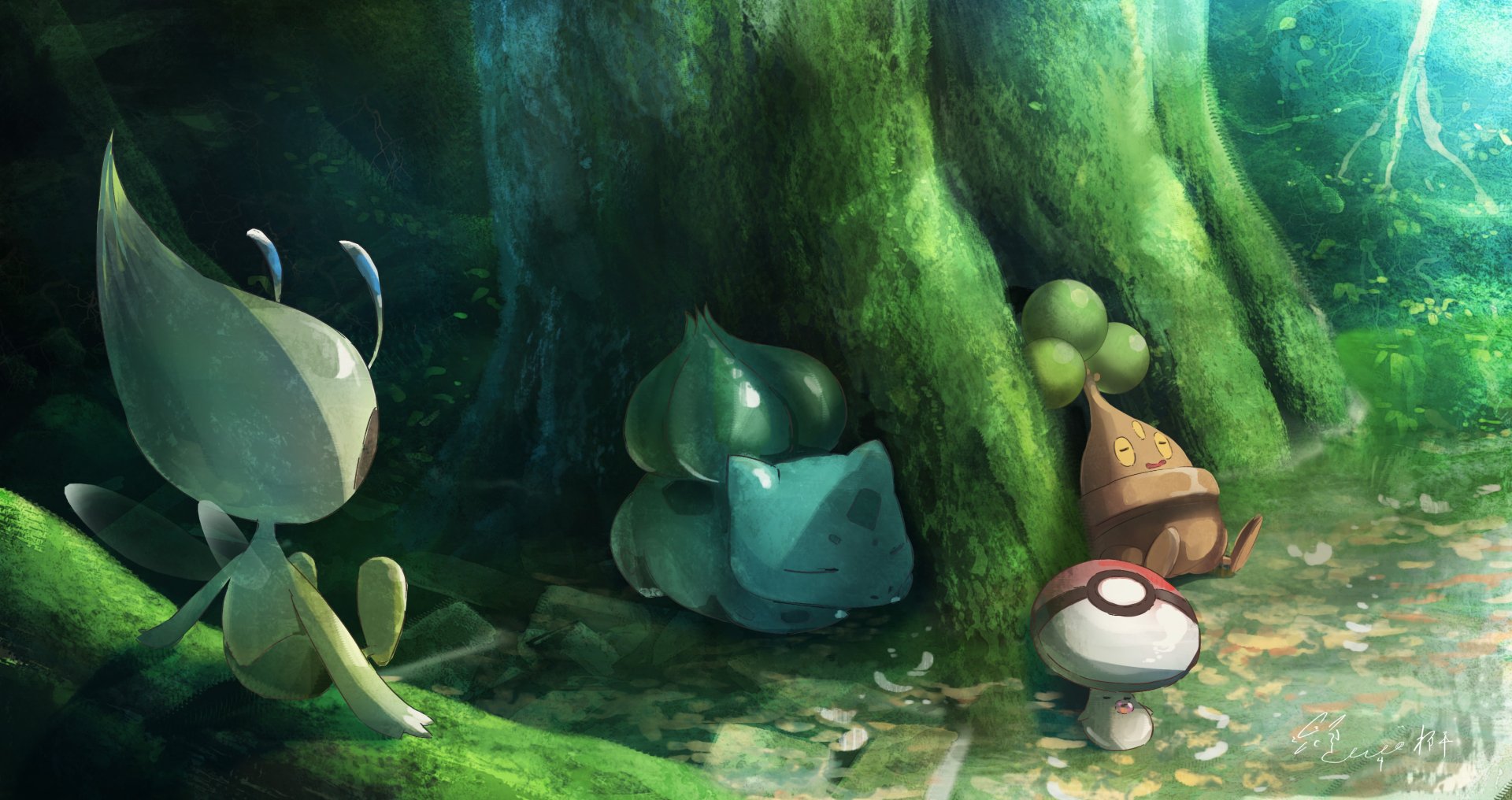 🔥 [20+] Pokemon Landscape Wallpapers | WallpaperSafari