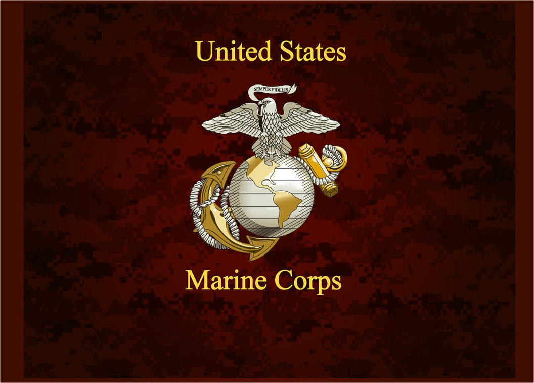 Marine Corps Wallpaper Border
