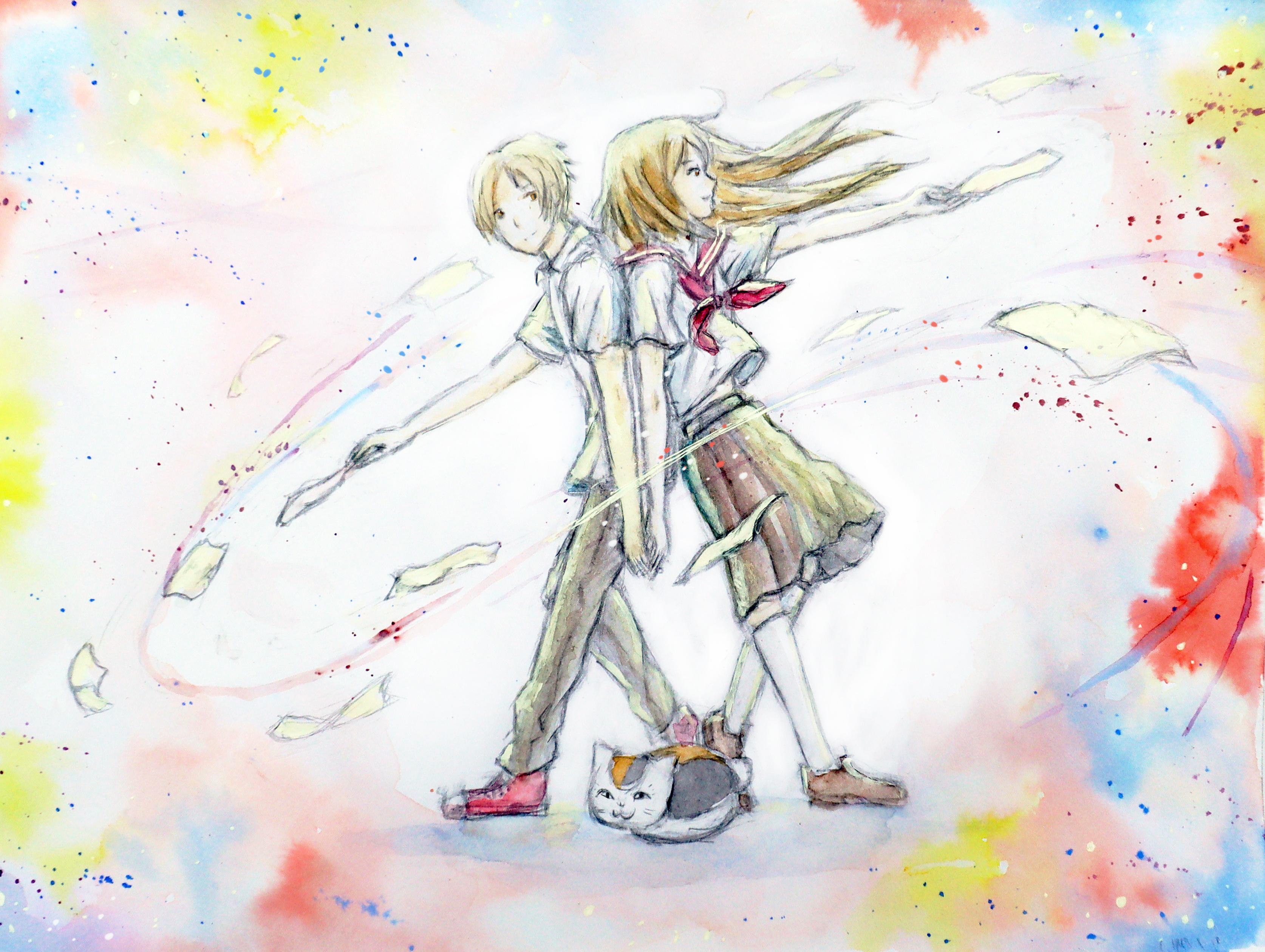 🔥 Free Download Natsume Takashi And Reiko Yujinchou R Anime by @glucas ...