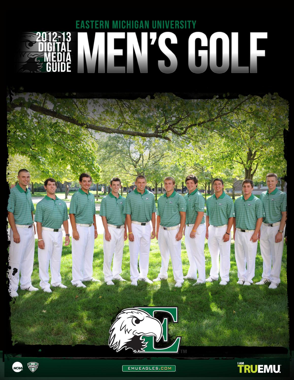 🔥 Free Download Emu Men S Golf Media Guide By Eastern Michigan ...