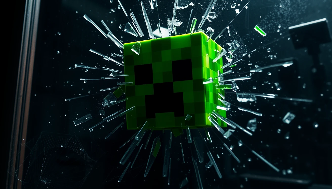Minecraft Tapet Creeper Windows