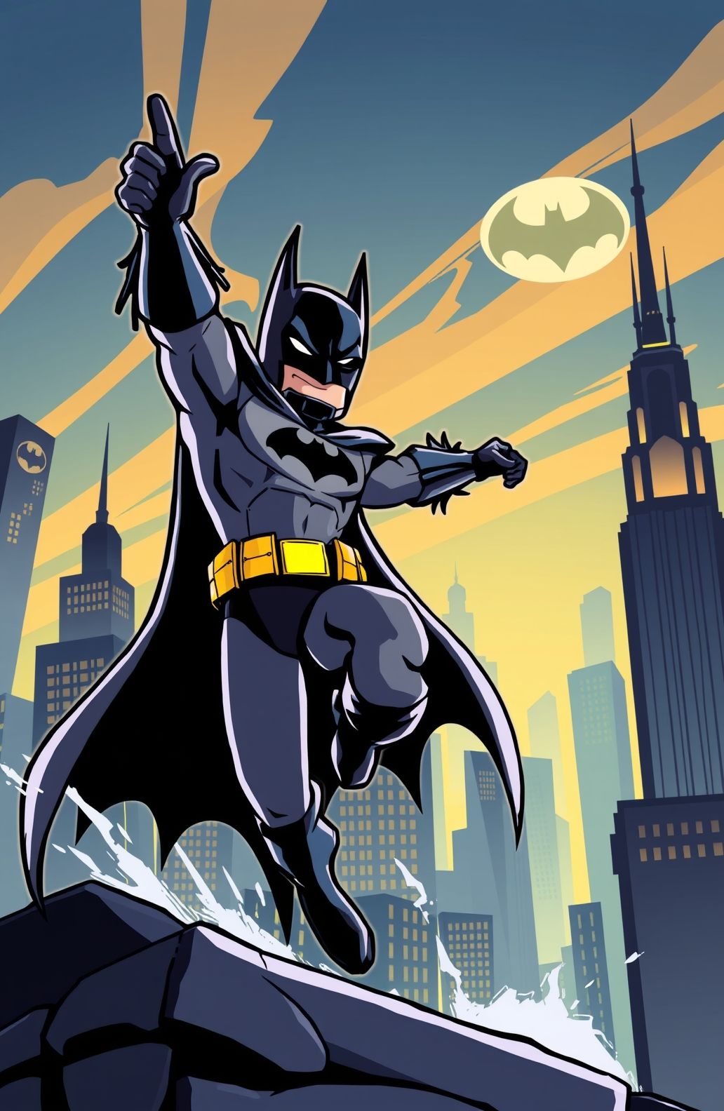🔥 Free Download Batman Cartoon Wallpaper by @charleswilliamson ...