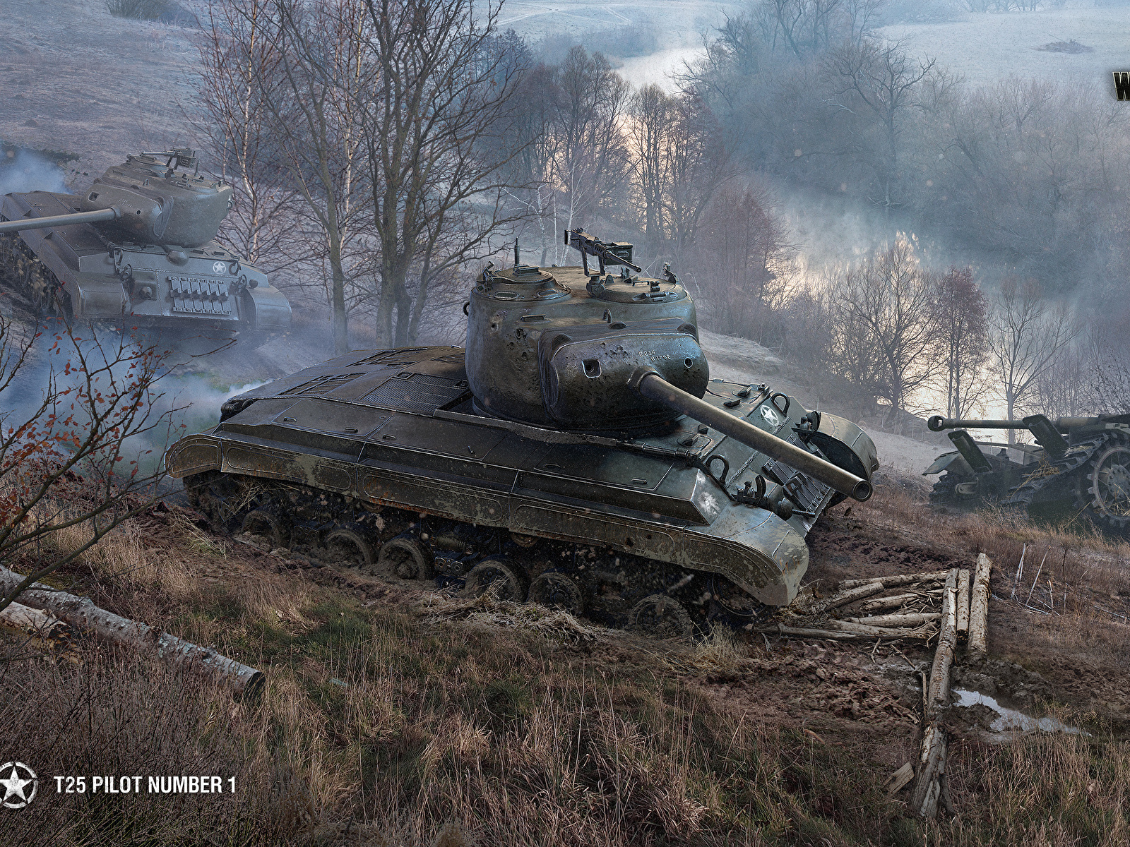 🔥 Free Download Image Wot Tanks American t25 Pilot Number Games Mud by ...