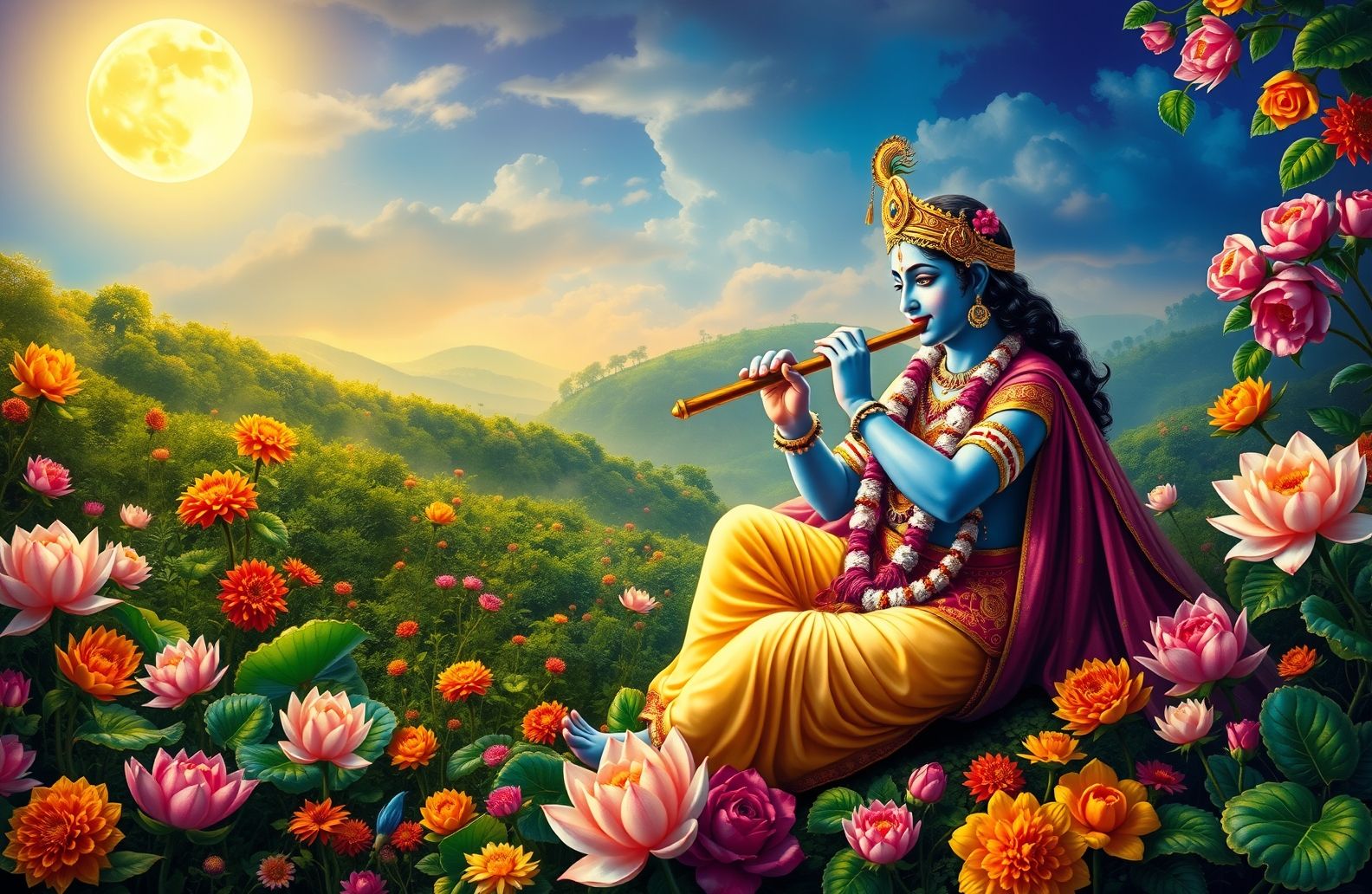 🔥 Free Download Shri Krishna Wallpaper by @sdurham | WallpaperSafari