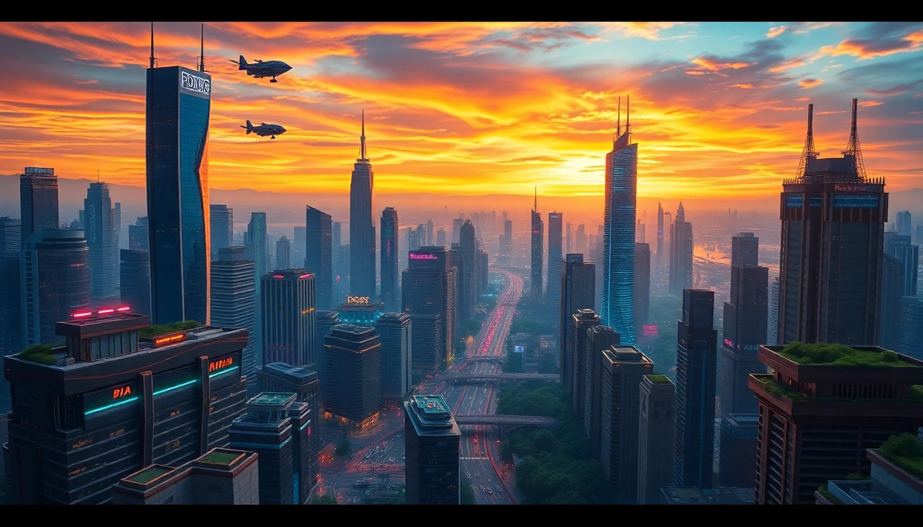 🔥 Free Download Hd Future Cityscape Wallpaper by @georgef | WallpaperSafari