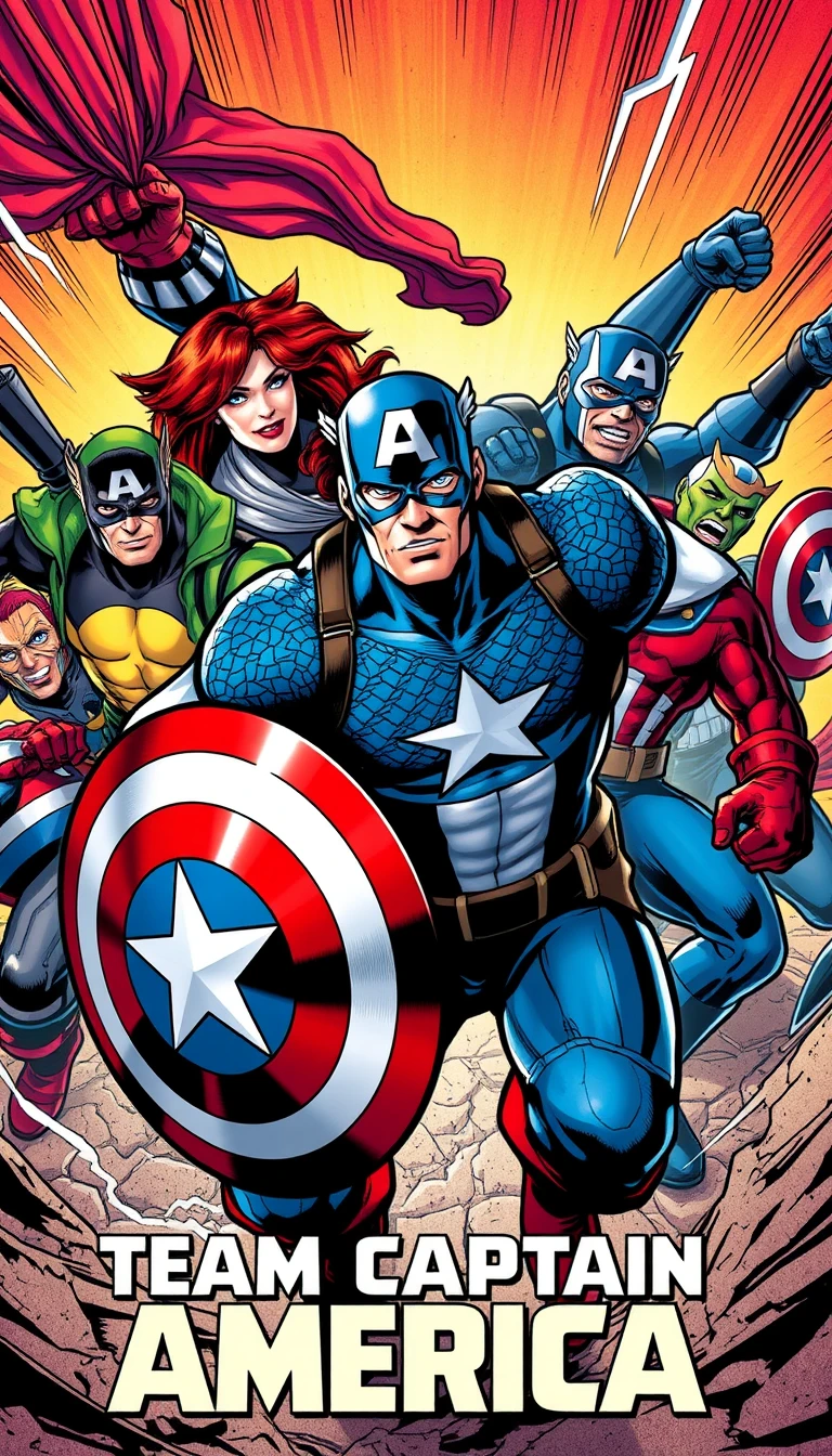 🔥 Free Download Team Captain America Wallpaper by @iharvey ...