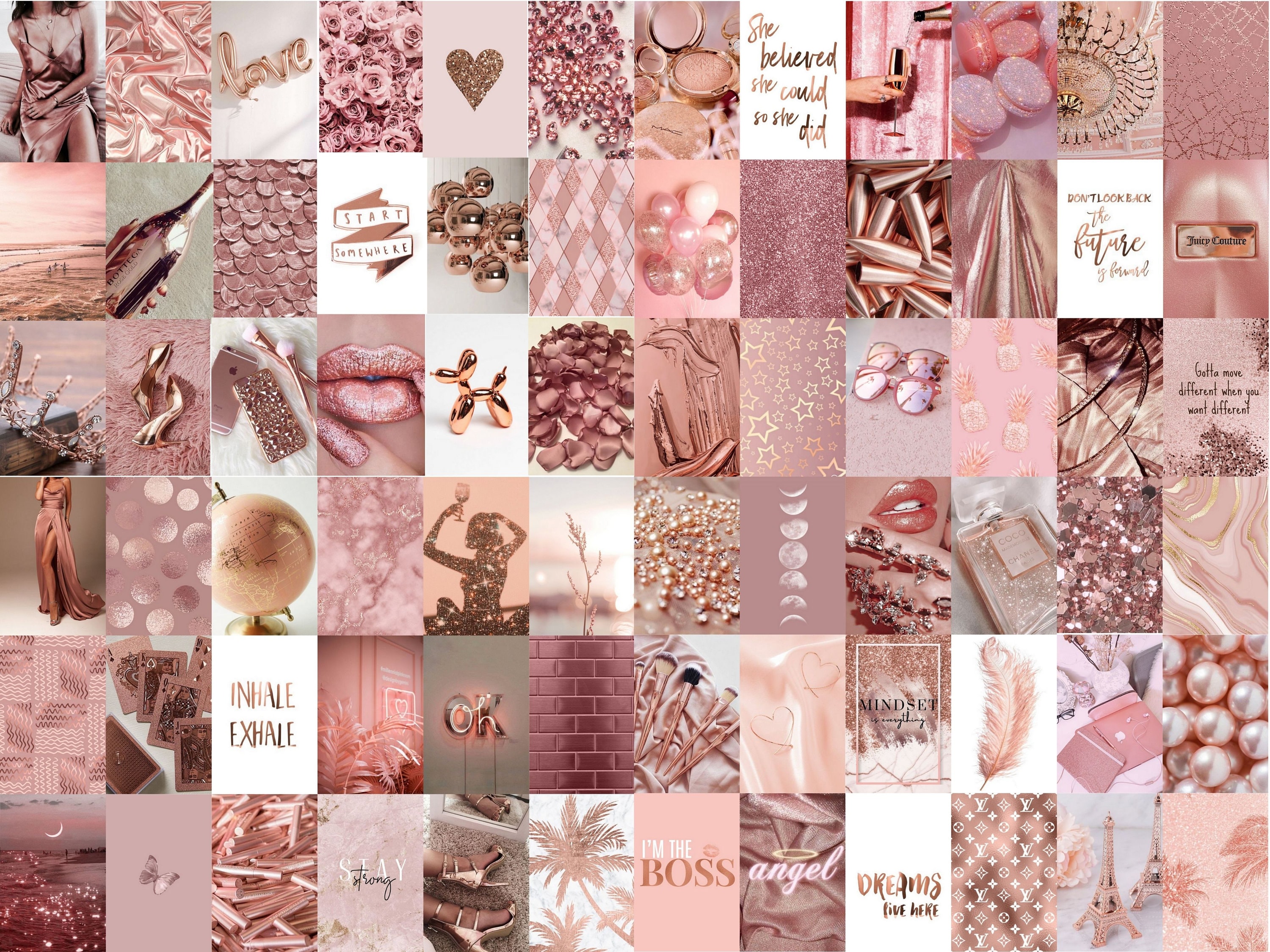 🔥 Free Download Rose Gold Aesthetic Wallpaper Mobile by @jamiecoleman ...