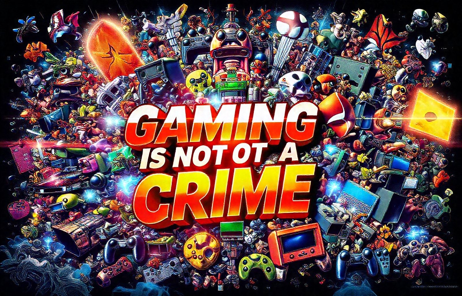 🔥 [40+] Gaming Is Not A Crime Wallpapers | WallpaperSafari