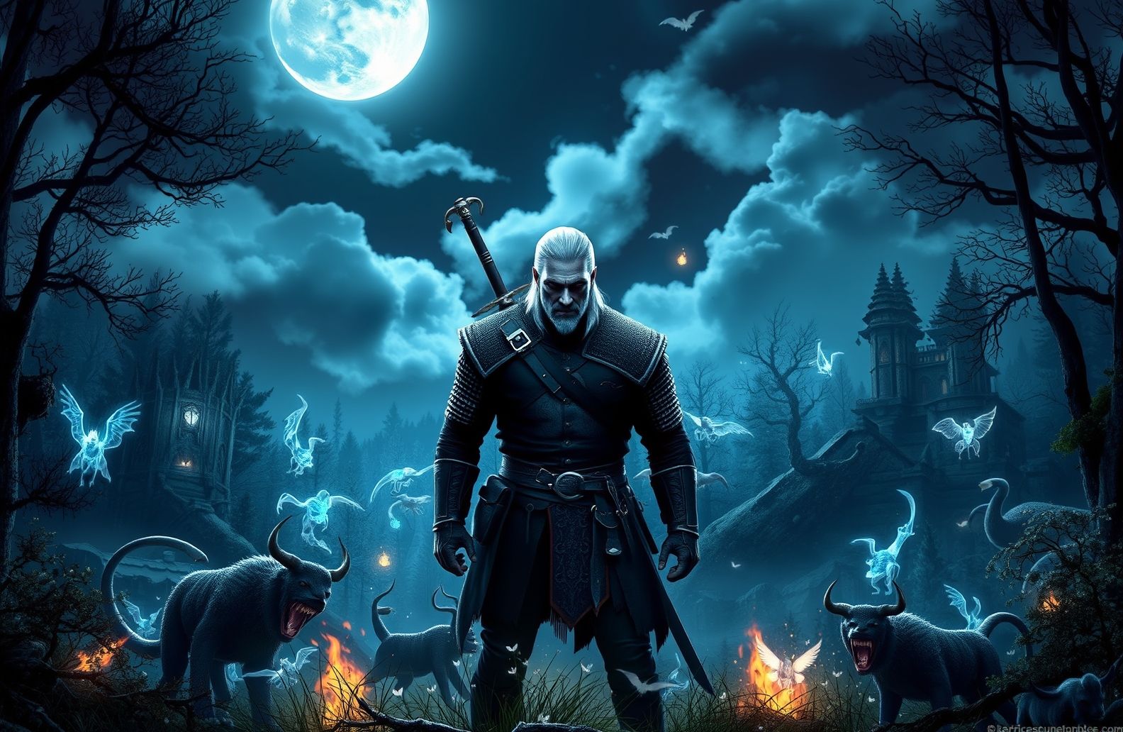 🔥 Free Download Witcher Wallpaper by @brianmccann | WallpaperSafari