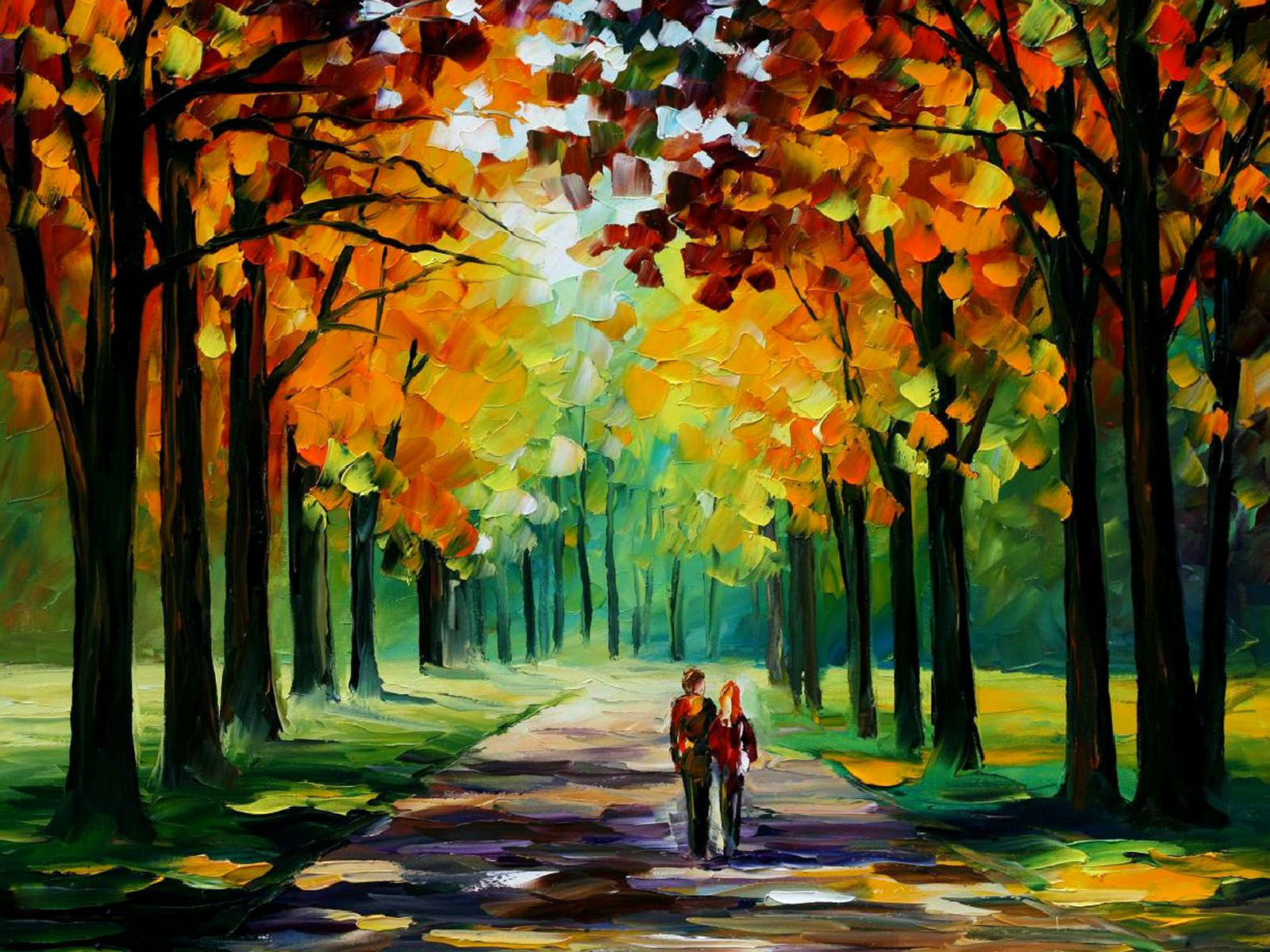  47 Oil Painting Wallpapers WallpaperSafari