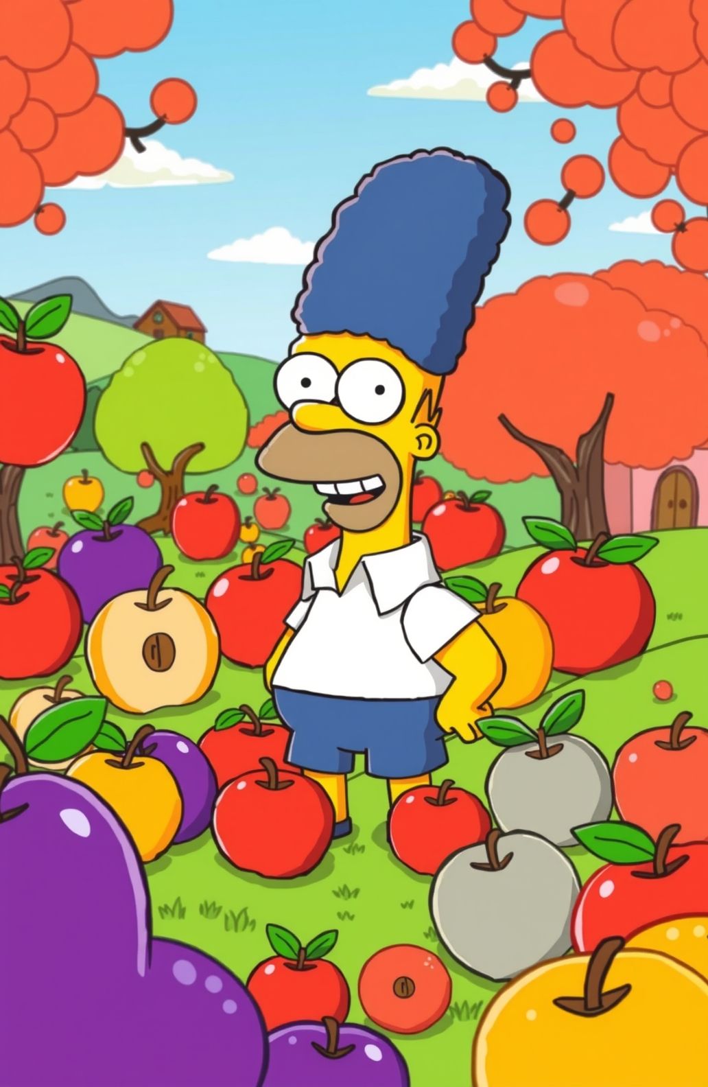 🔥 Free Download Homer Simpson Apple Wallpaper by @charless59 ...