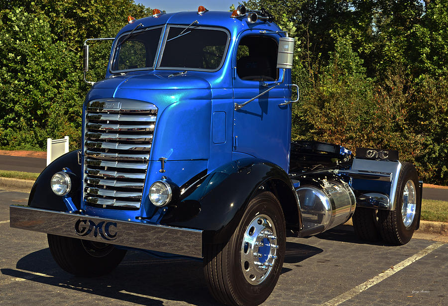 🔥 Free Download Old Gmc Cab Over Truck Photograph By George Bostian by ...