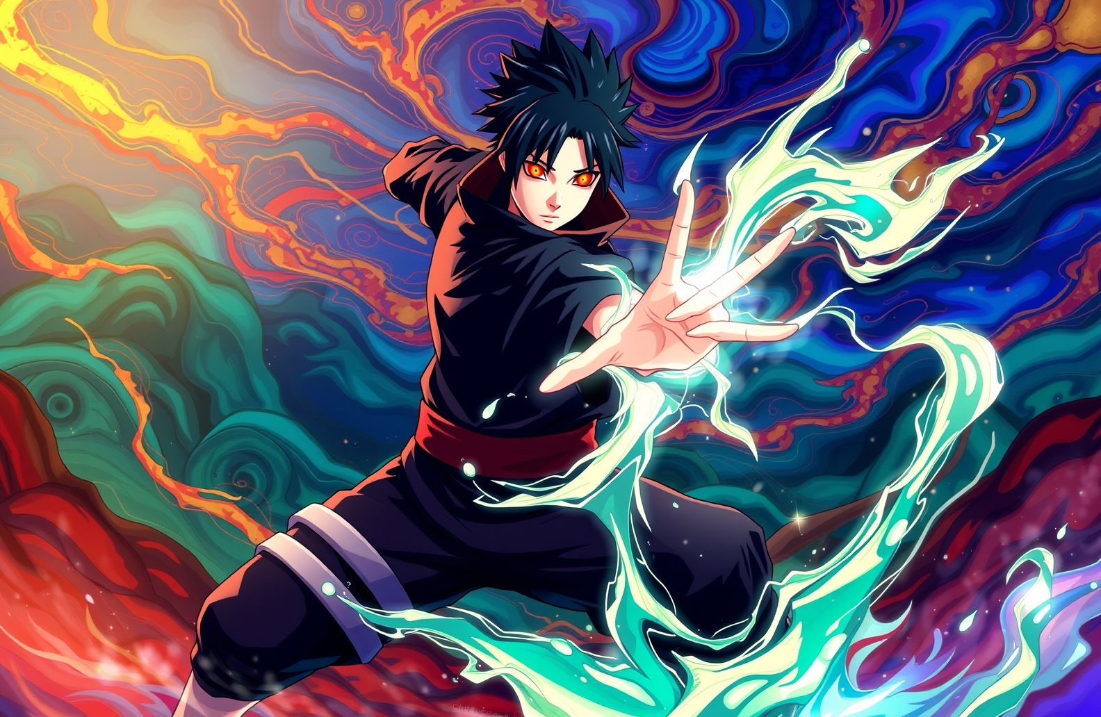 🔥 Free Download Shisui Uchiha Mangekyo Sharigan Crow 4k Wallpaper by ...