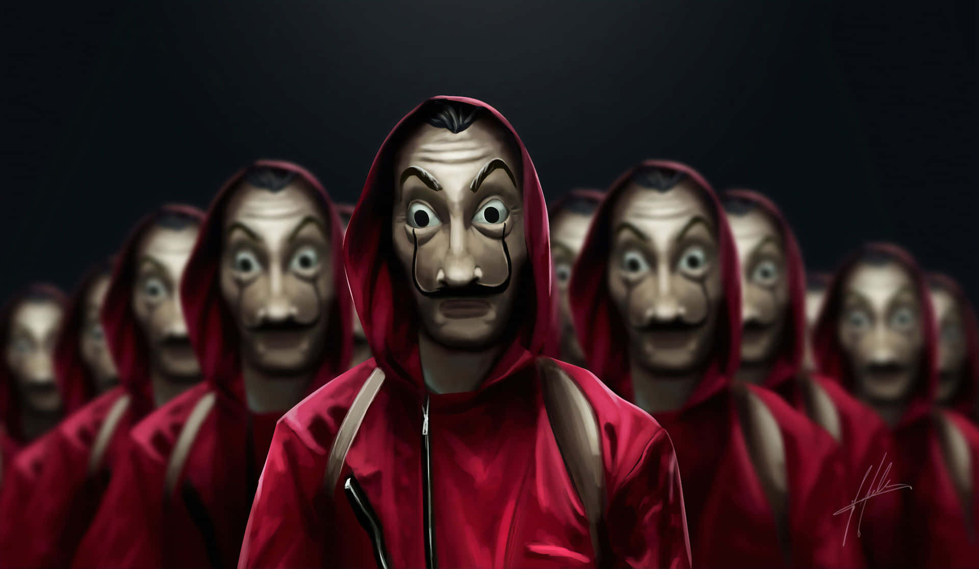 🔥 [30+] Money Heist Poster Wallpapers | WallpaperSafari