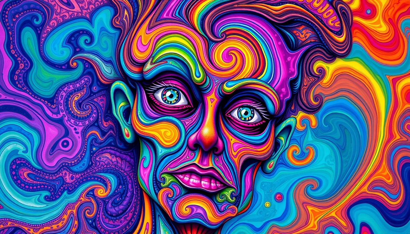 🔥 [40+] Trippy Face Wallpapers | WallpaperSafari