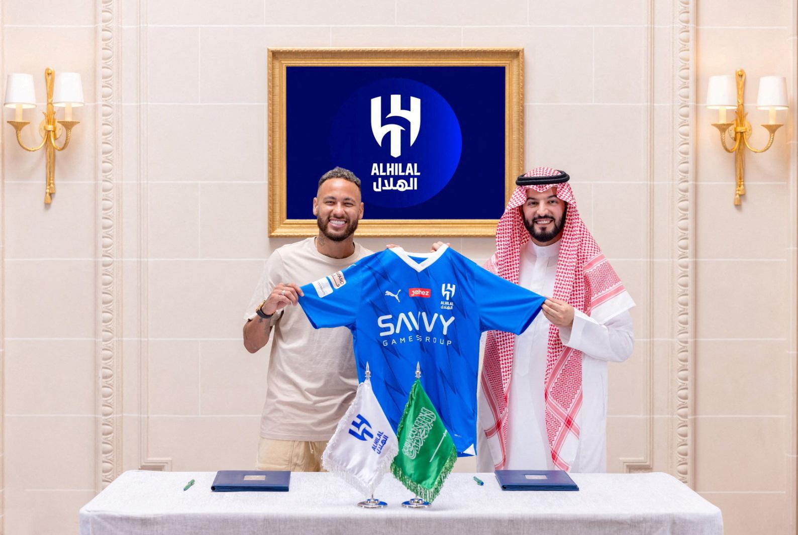 🔥 Free Download Neymar Joins Saudi Club Al Hilal From Psg In Two Year ...