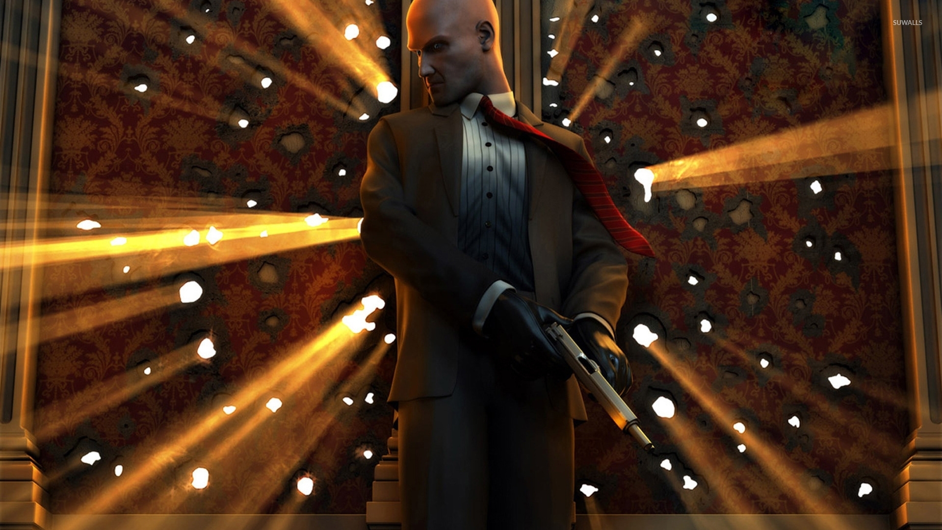 🔥 Free Download Hitman Absolution Hd Silver Gun Wallpaper by ...