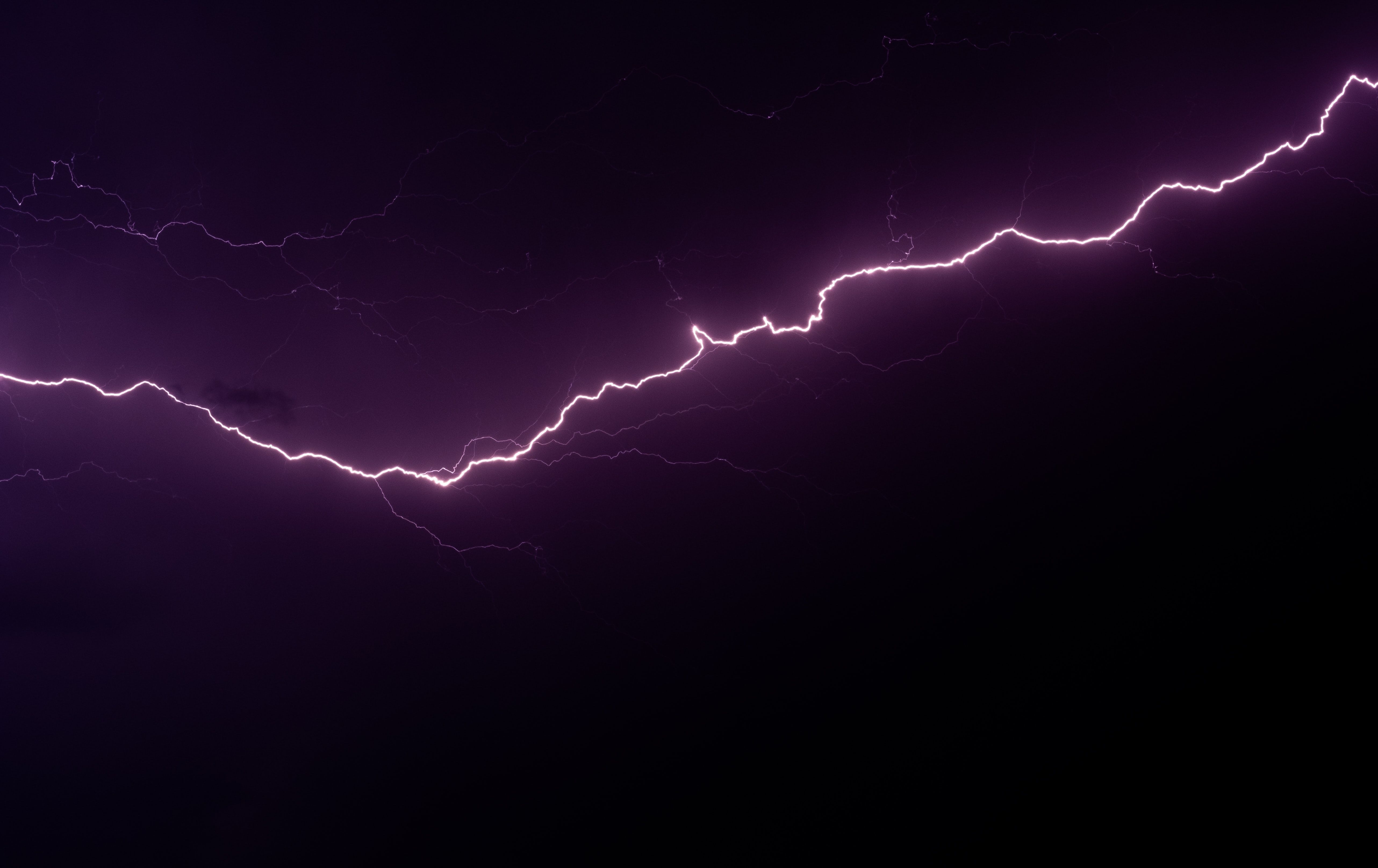 🔥 Free Download Purple Lightning Wallpaper by @derekg44 | WallpaperSafari