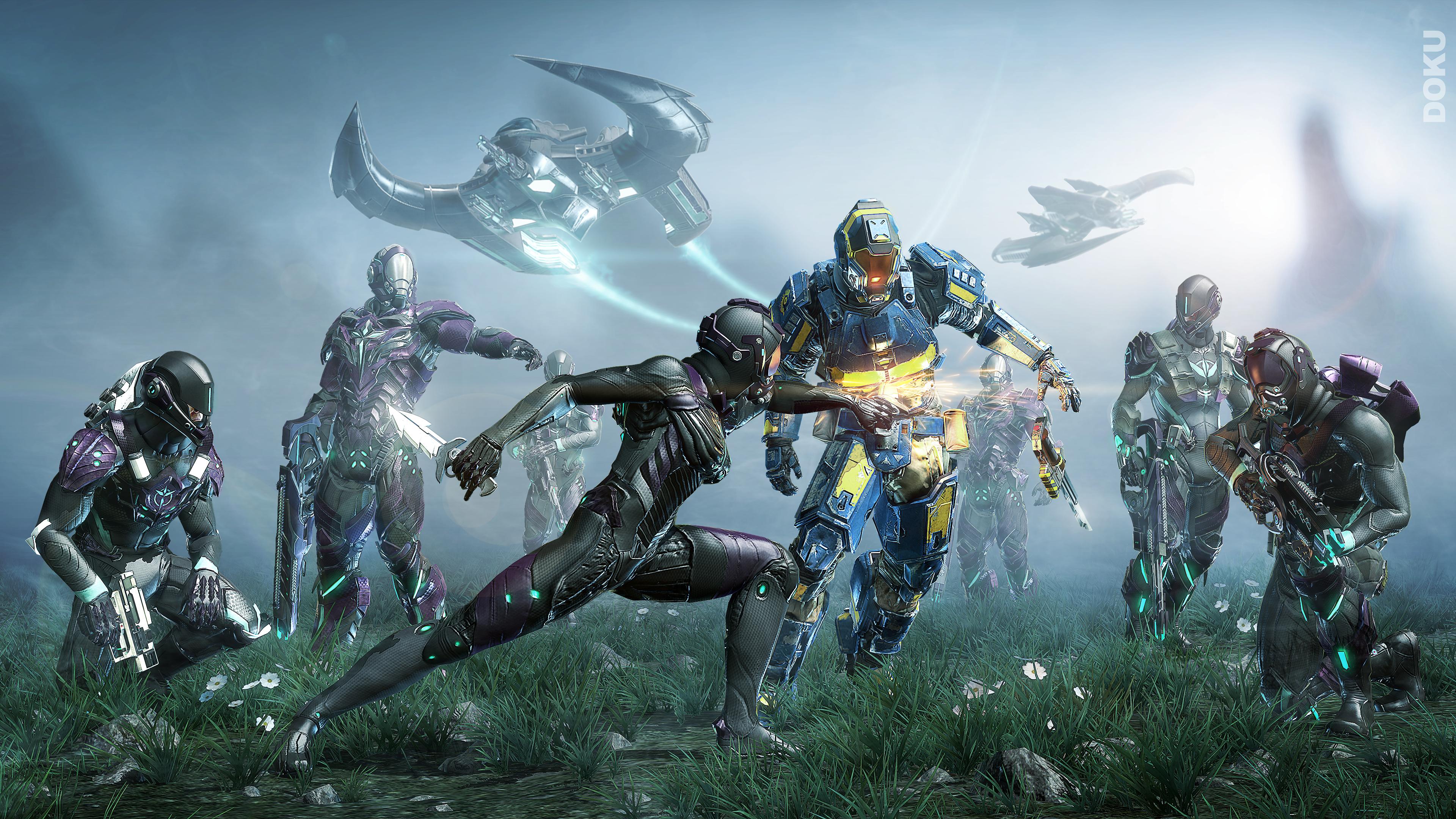 🔥 Free Download Vanu Sovereignty Wallpaper Initiation Planetside by ...