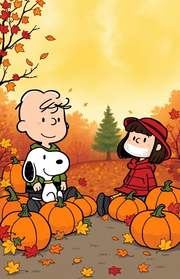 🔥 Free Download Peanuts Autumn Wallpaper by @terricampbell ...