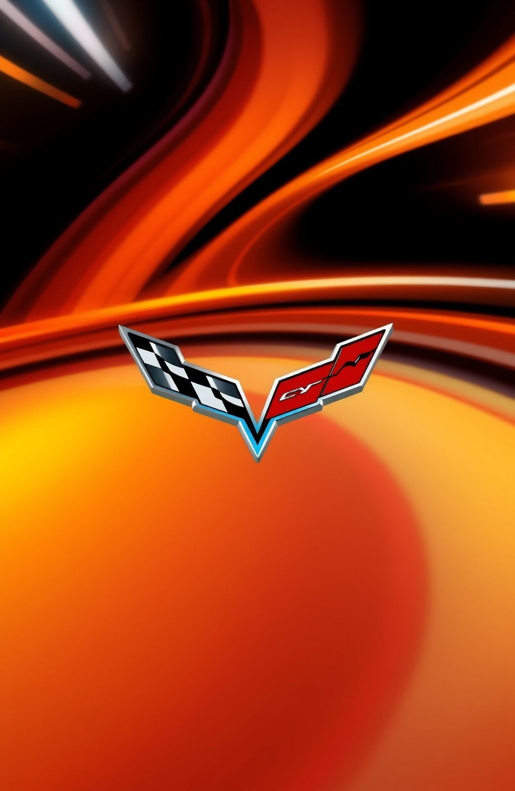 Corvette Logo Hintergrundbild