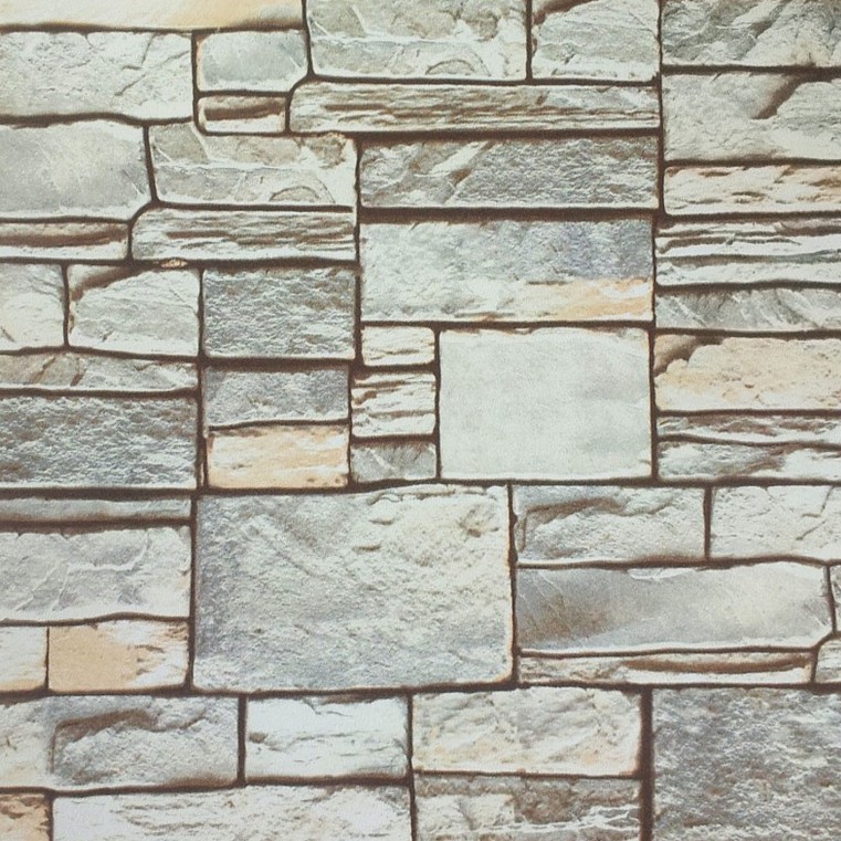 🔥 Free Download Great Wall Brick Background Wallpaper Grey For Living ...