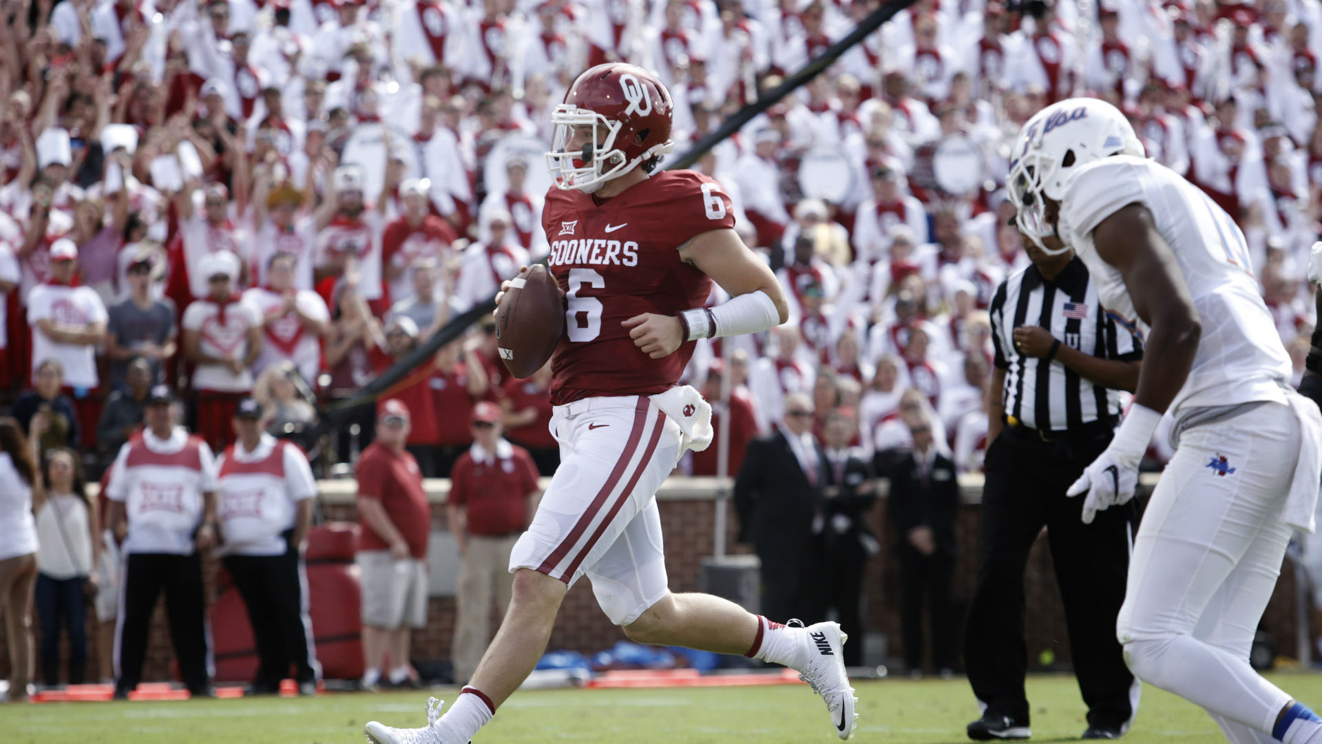 🔥 Free Download Oklahoma Sooners Football Ou Announces Baker Mayfield S ...