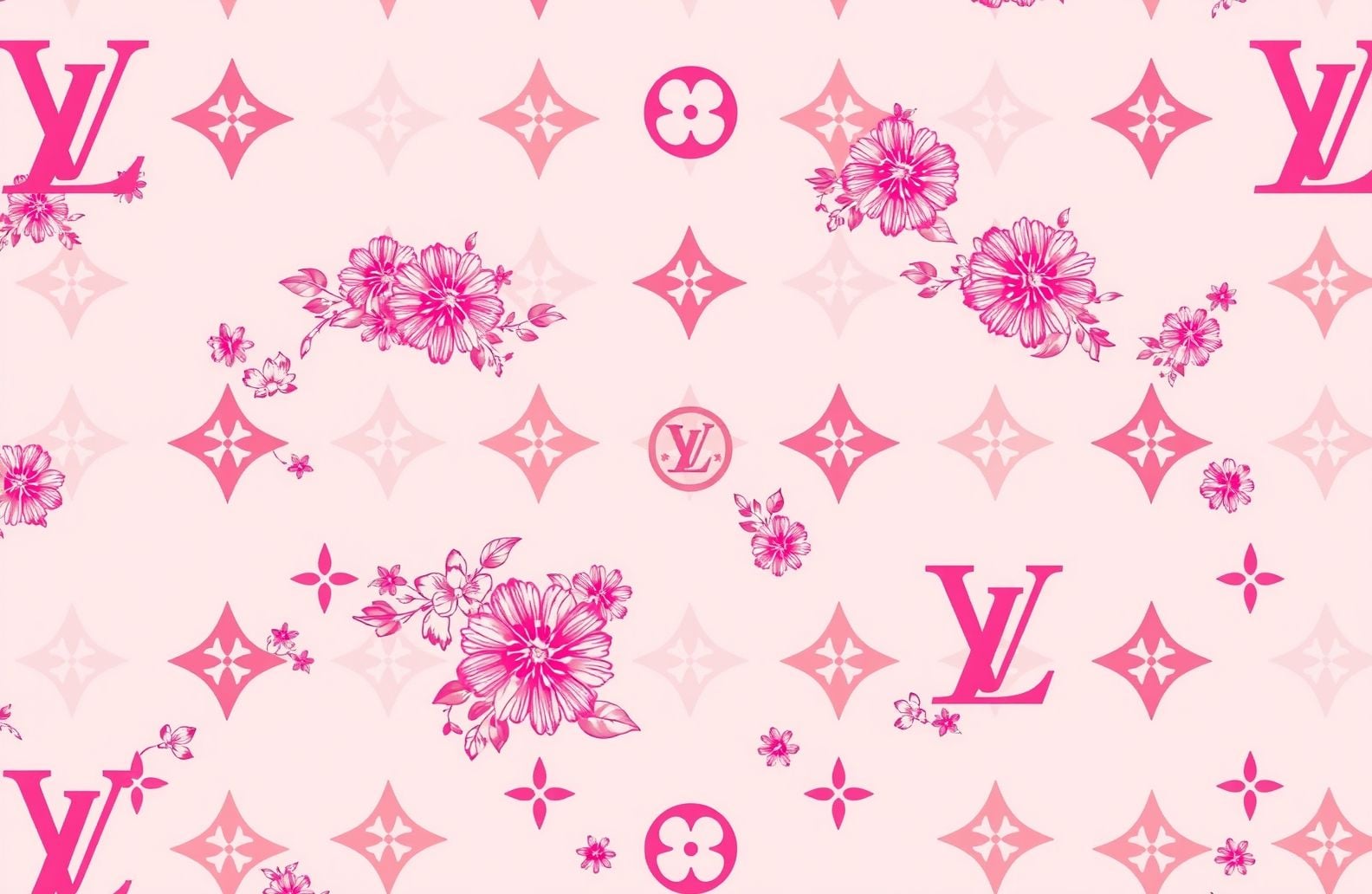 🔥 Free Download Pink Louis Vuitton Wallpaper by @jconley31 ...