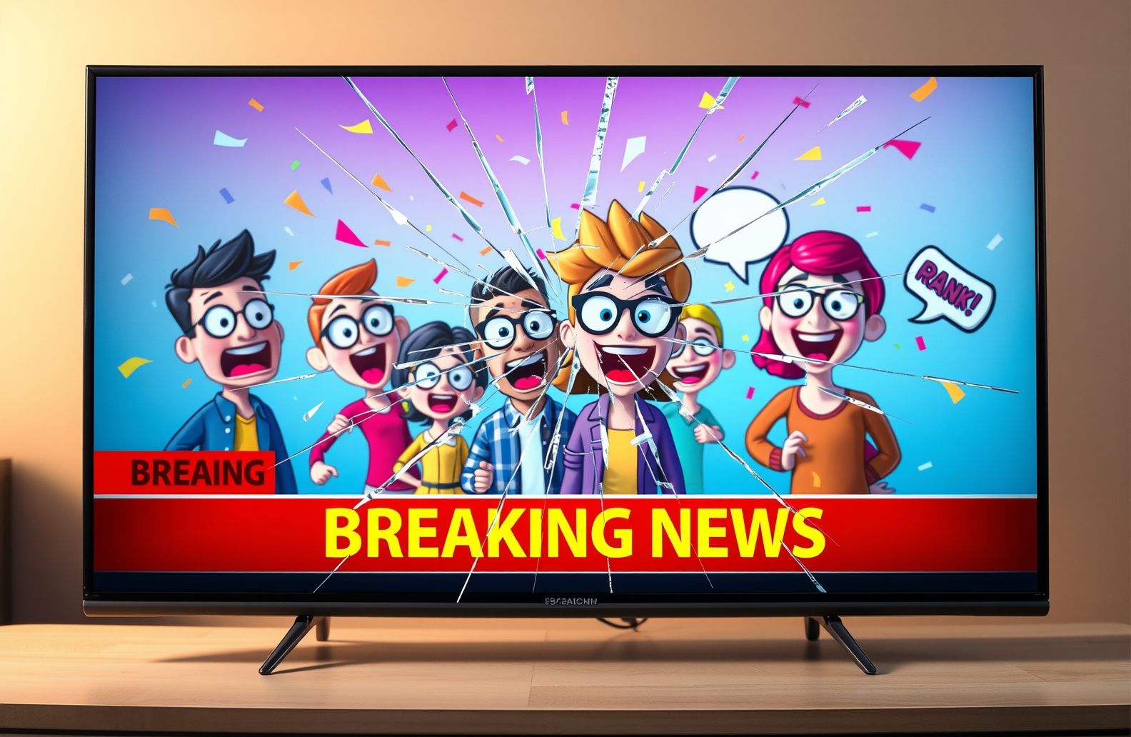 🔥 [50+] Cracked TV Screen Prank Wallpapers | WallpaperSafari